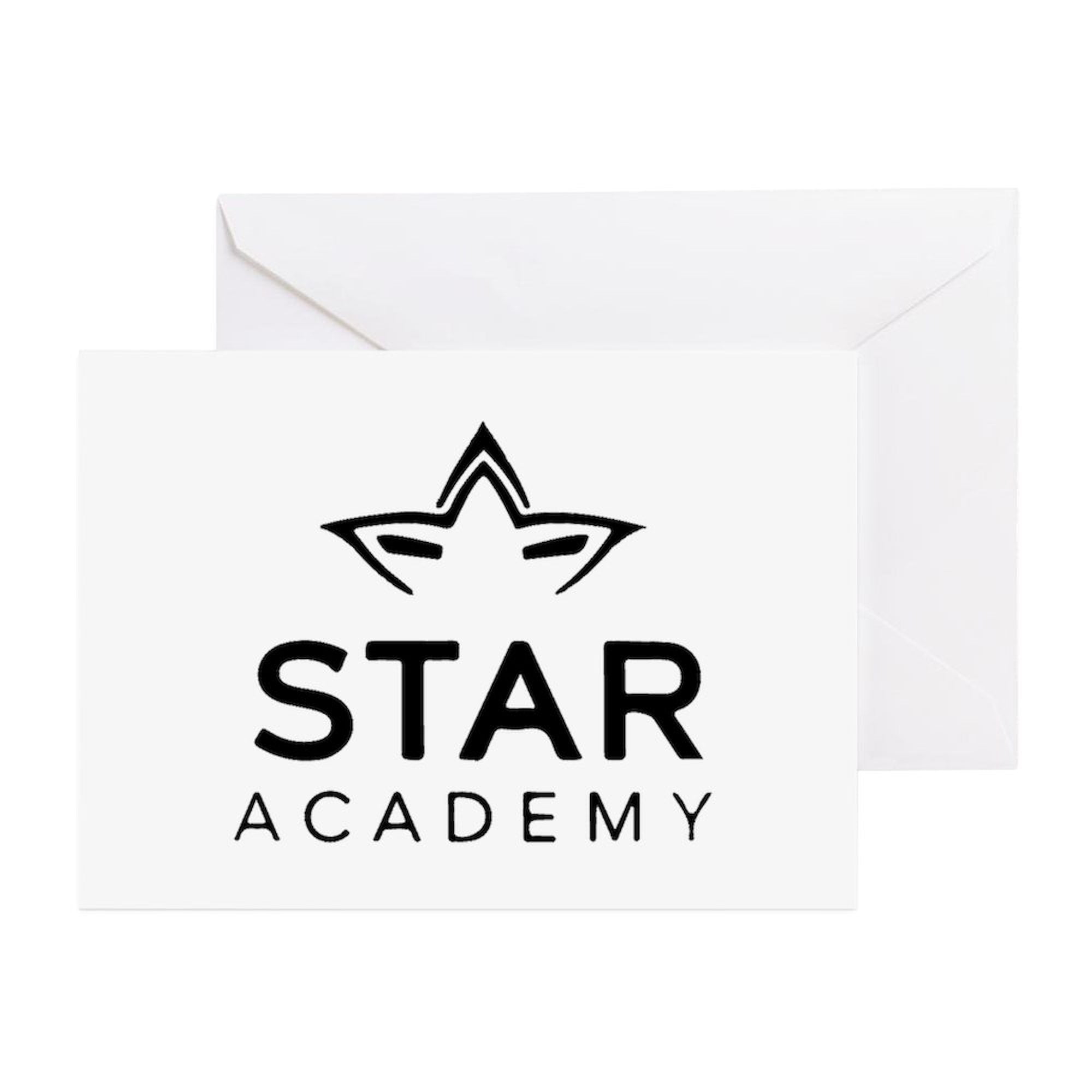 CafePress - Star Academy Logo T Shirt Design Stylish & Inspi - Greeting ...
