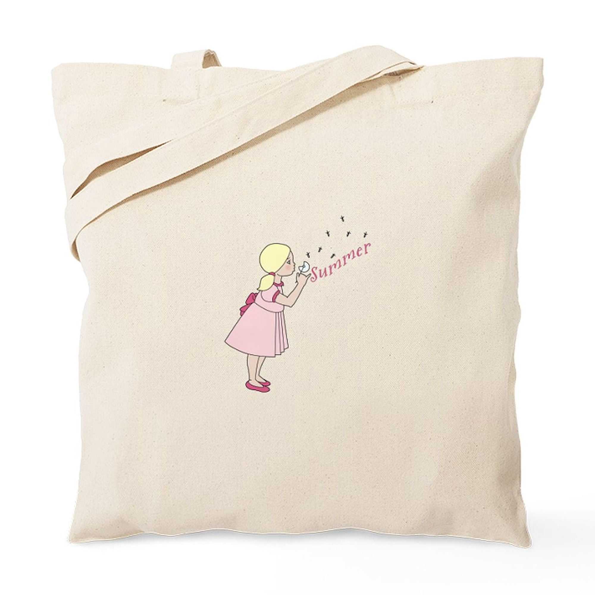 CafePress - Summer Dandelion Tote Bag - Unisex Canvas Tote Bag, Beige ...