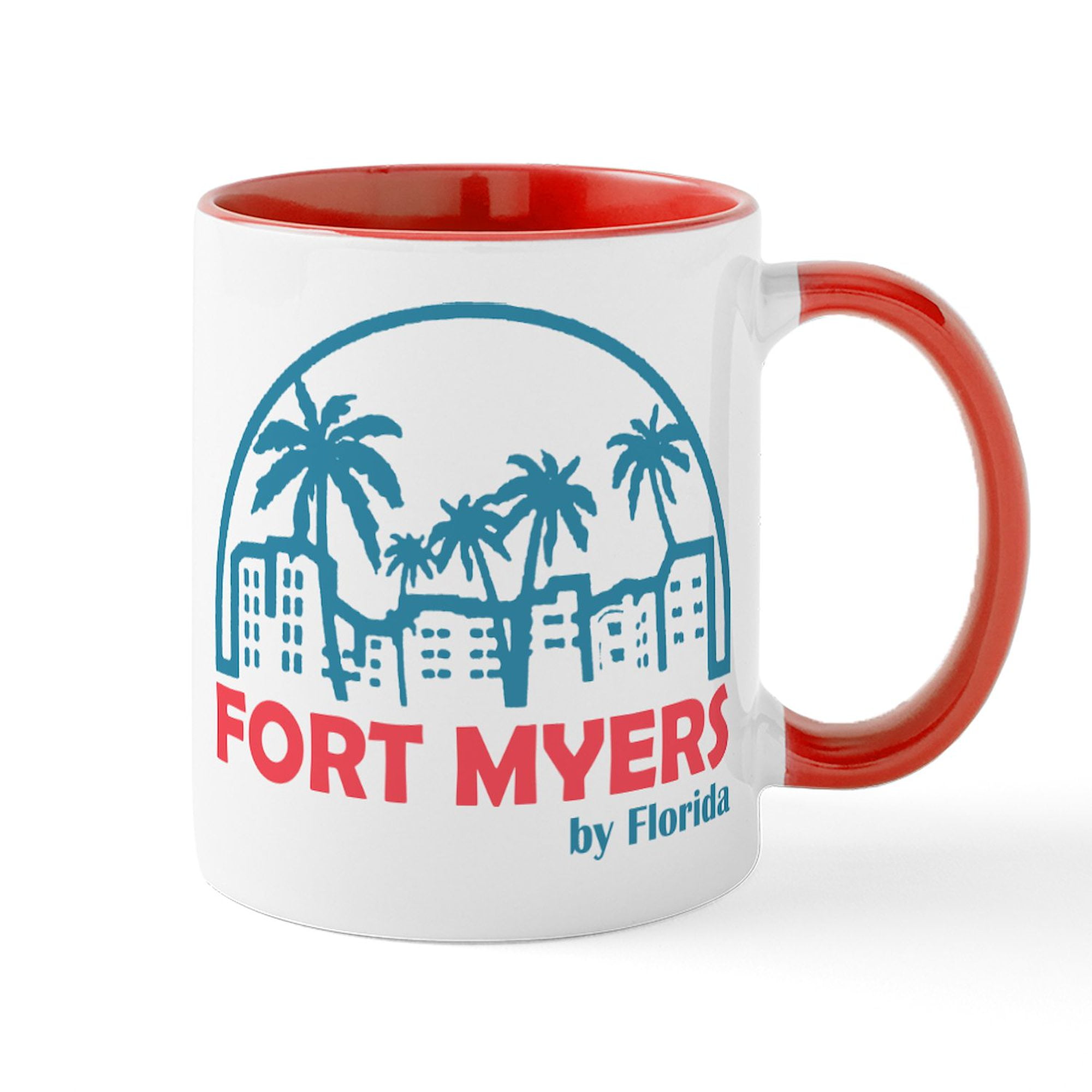 CafePress - Summer Fort Myers Florida Mugs - 11 oz Ceramic Mug ...