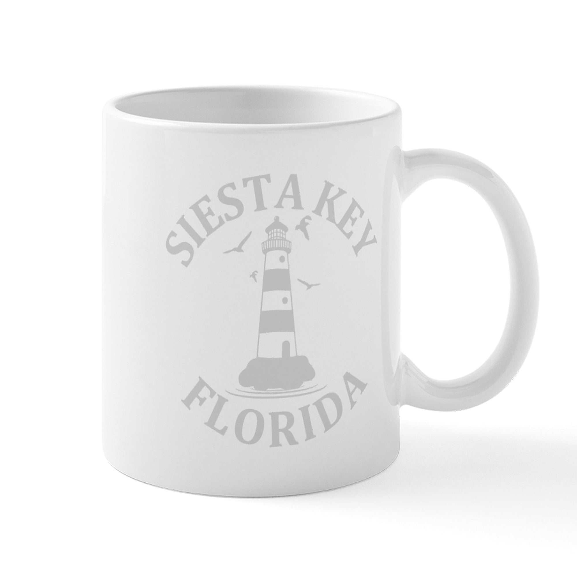CafePress - Summer Siesta Key Florida Mugs - 11 oz Ceramic Mug ...
