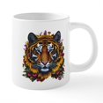 Cafepress Sunflower Tiger Mugs 20 Oz White Ceramic Mega Mug
