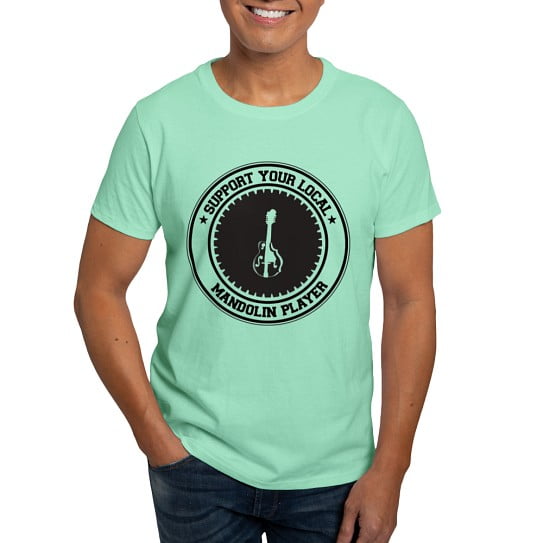 CafePress - Support Mandolin Player Light T Shirt - Men's Classic ...