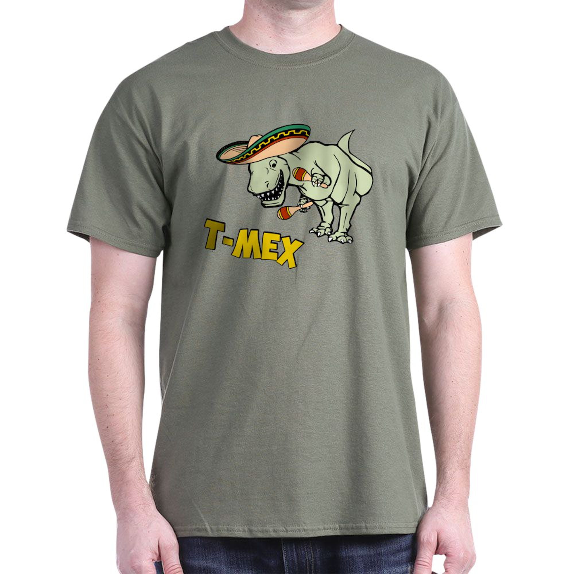 CafePress - T Mex T Rex Mexican Tyrannosaurus Dinosaur T Shirt - Men's ...