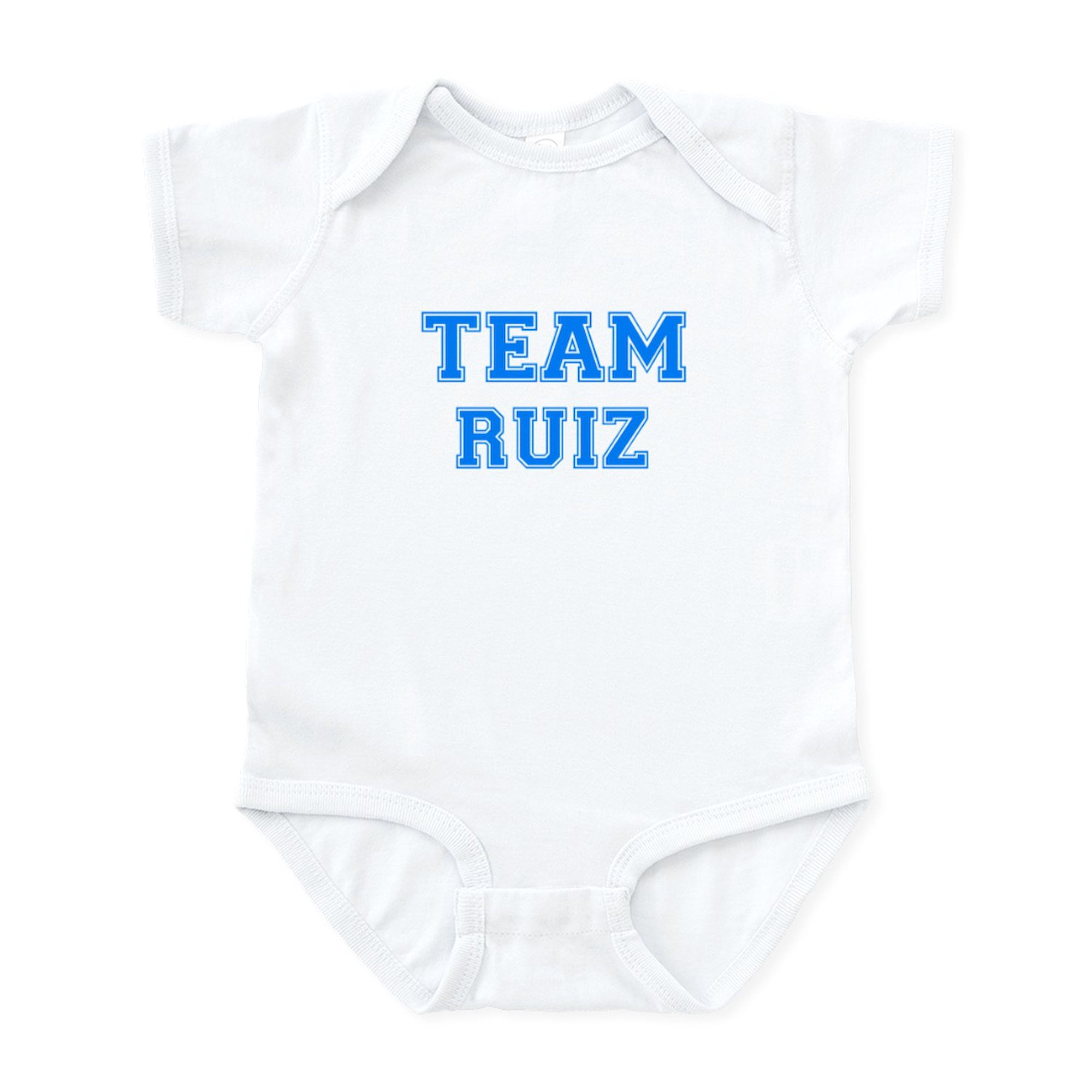 CafePress - TEAM RUIZ Infant Bodysuit - Baby Light Bodysuit, Size ...