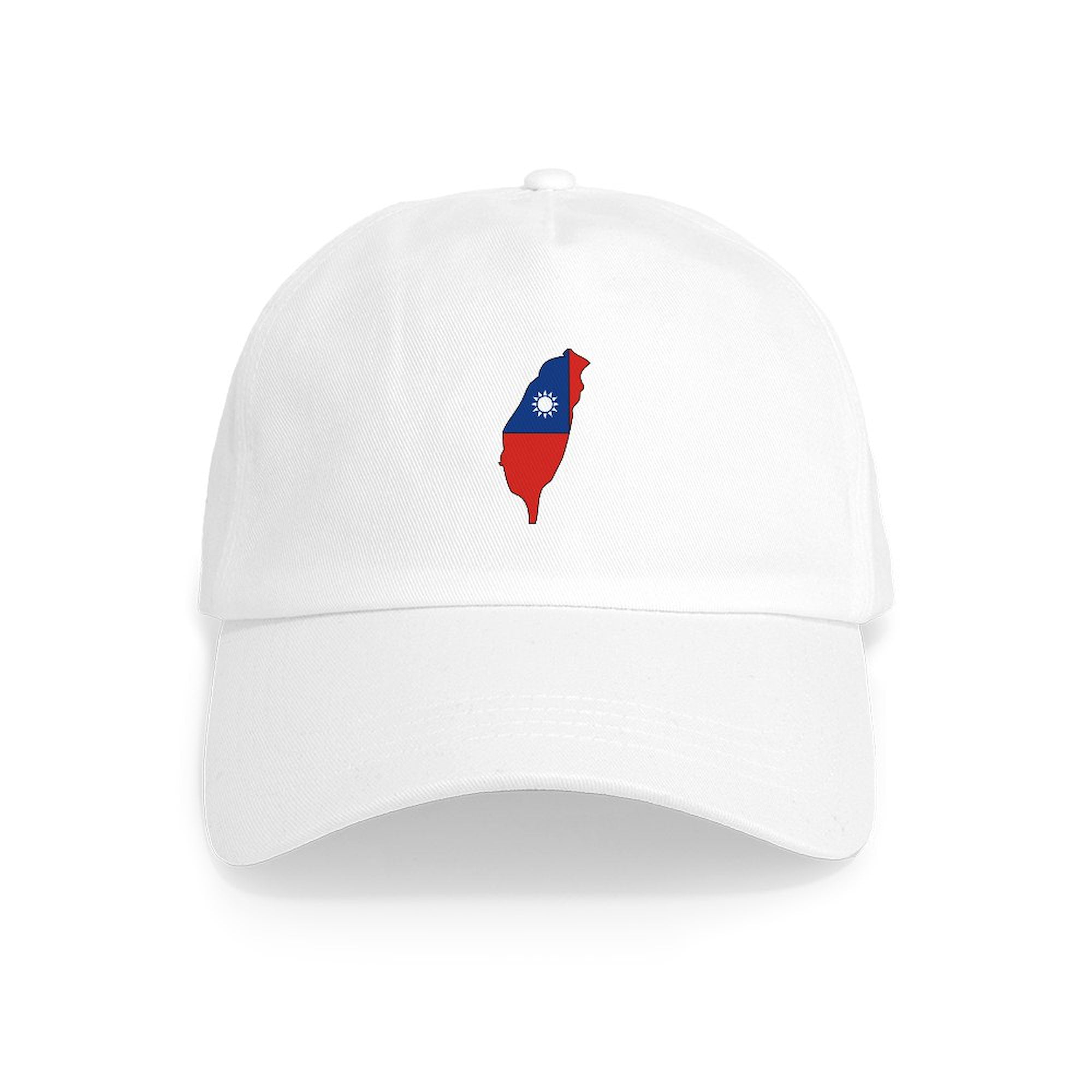 CafePress - Taiwan Flag Map Cap - Adjustable 100% Brushed Unisex Casual ...