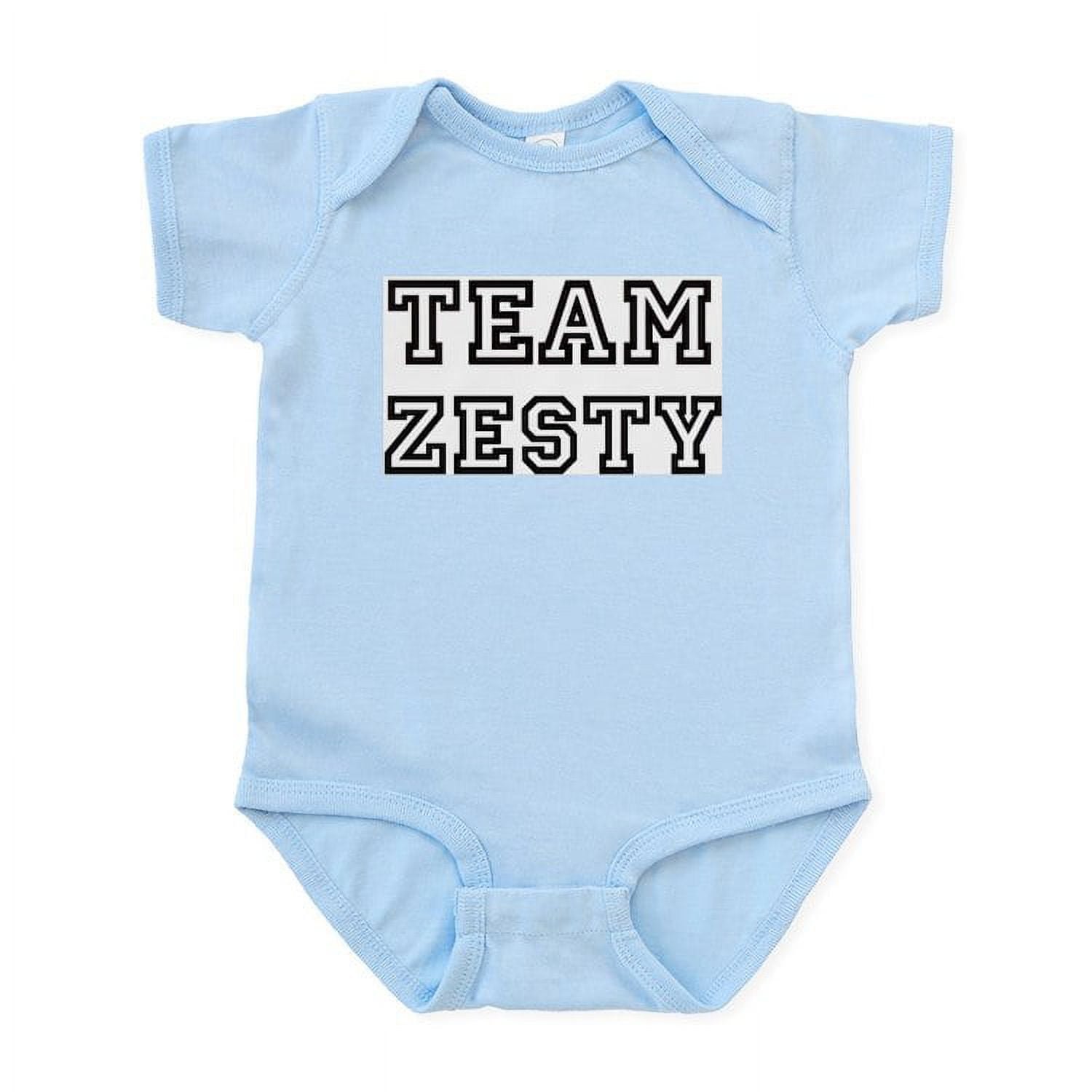 CafePress - Team ZESTY Infant Bodysuit - Baby Light Bodysuit, Size ...