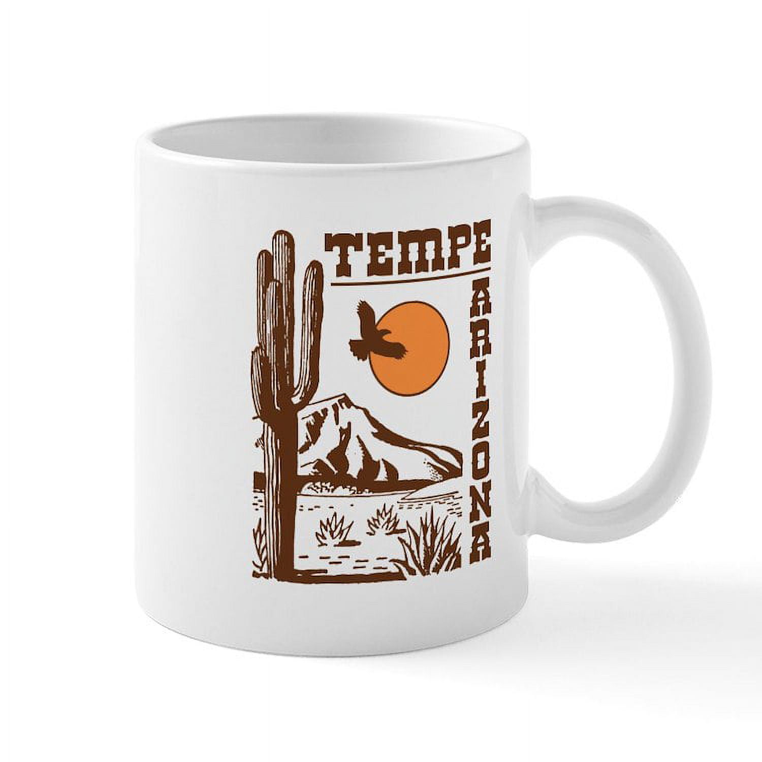CafePress - Tempe Arizona Mug - 11 oz Ceramic Mug - Novelty Coffee Tea ...