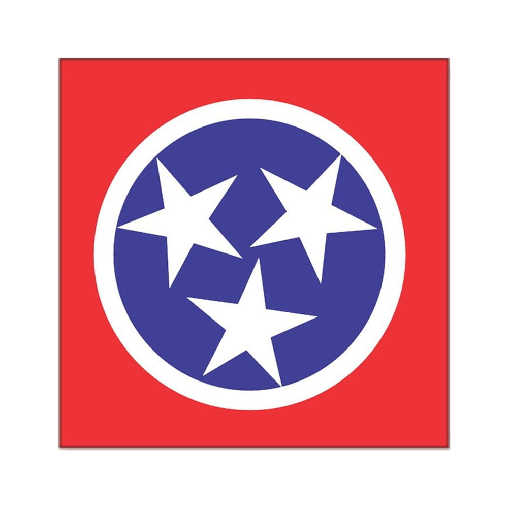 CafePress - Tennessee Flag Sticker - Square Sticker 3" x 3" - Walmart.com