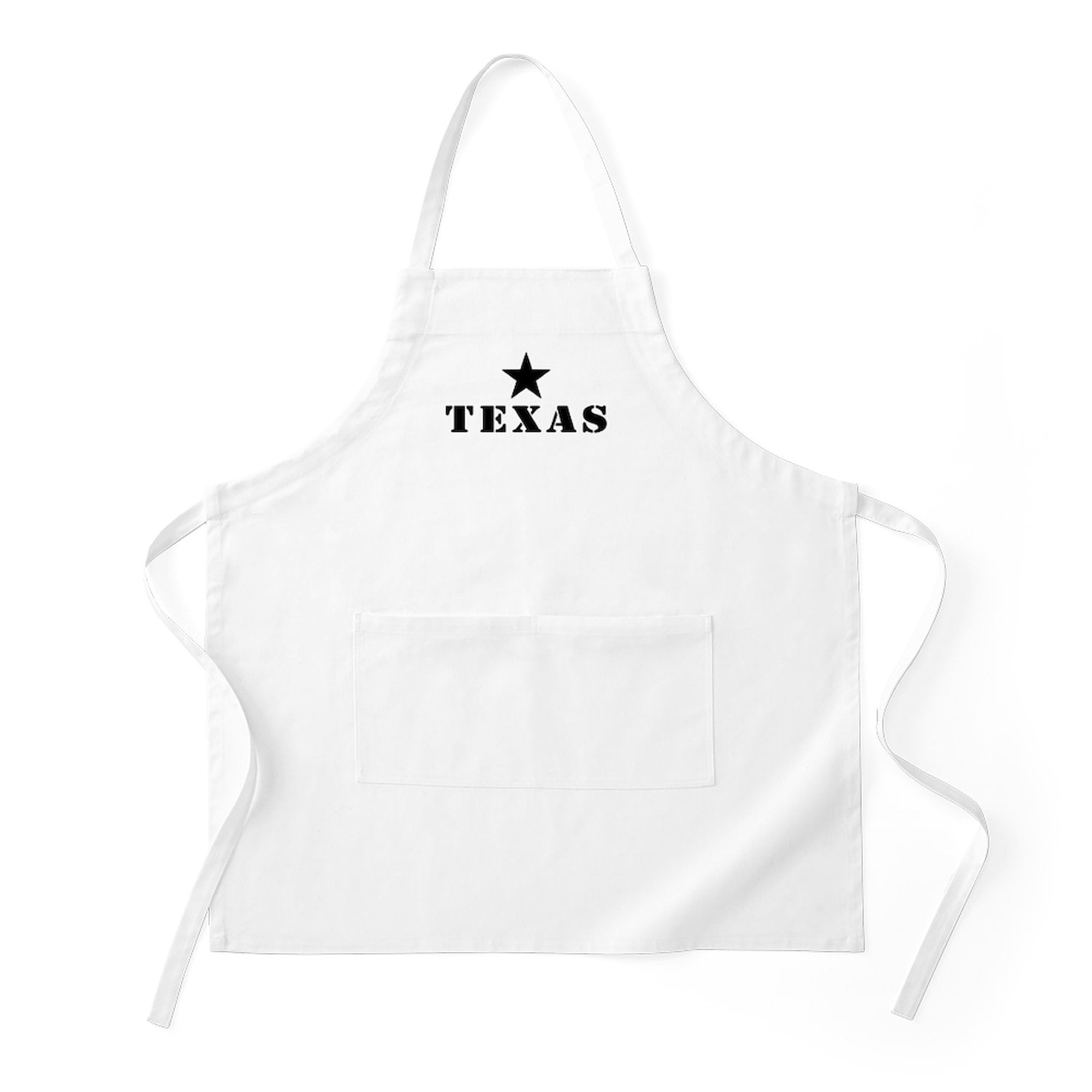CafePress - Texas, Lone Star State - Kitchen Apron with Pockets ...