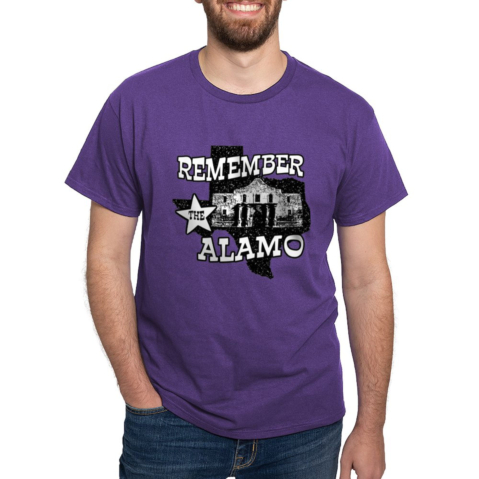 CafePress - Texas Remember The Alamo Dark T Shirt - Men's Classic ...