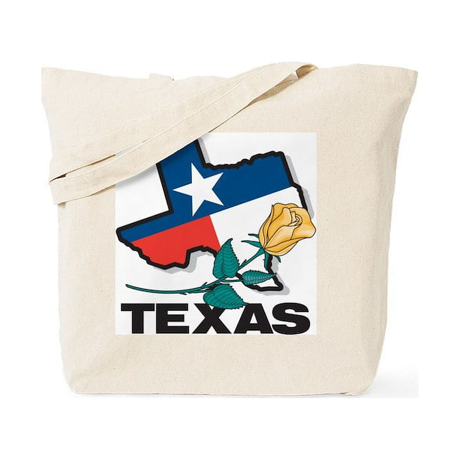 CafePress - Texas Tote Bag - Unisex Canvas Tote Bag, Beige, 1-Piece ...