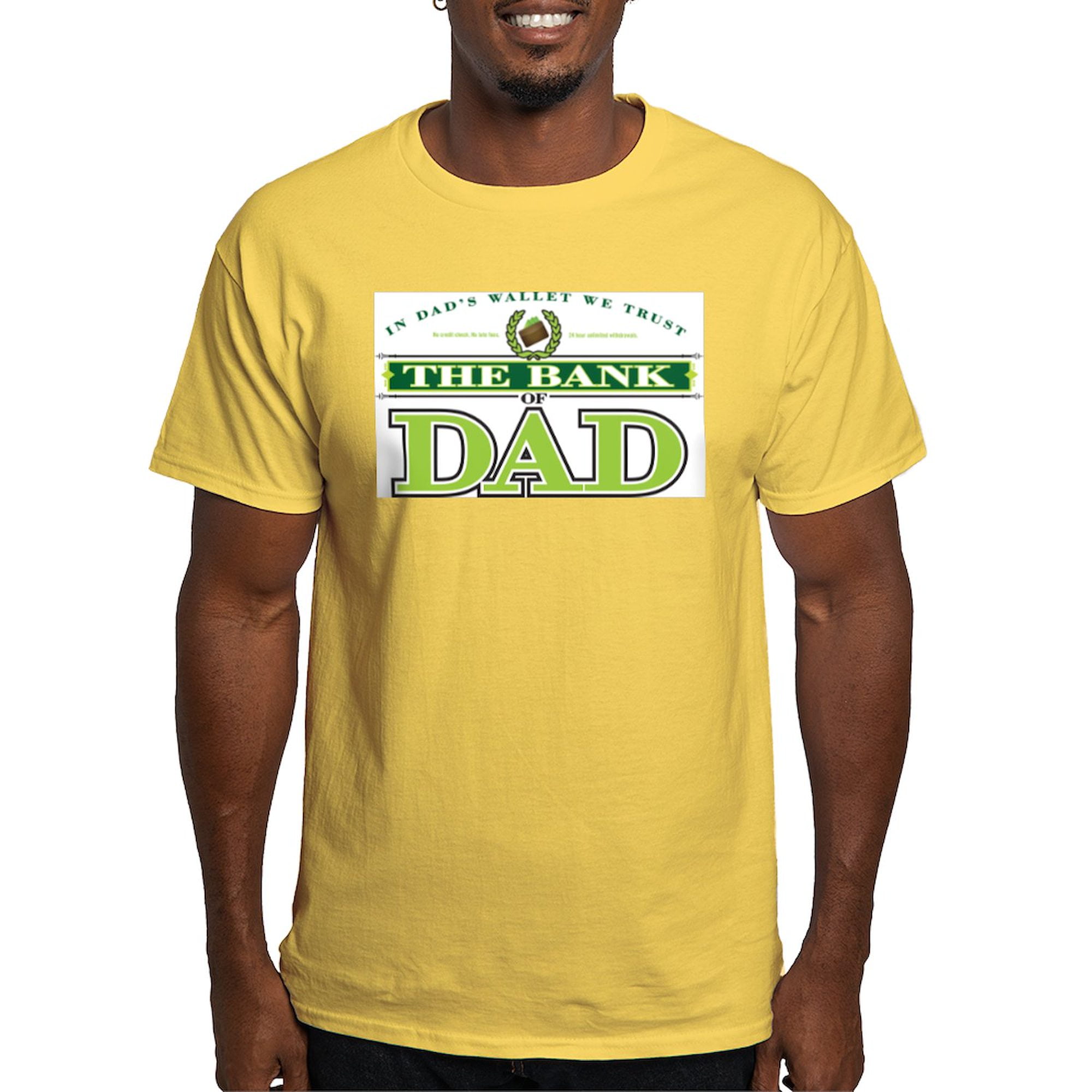 CafePress - The Bank Of Dad T Shirt - Men's Classic Graphic T-Shirt ...