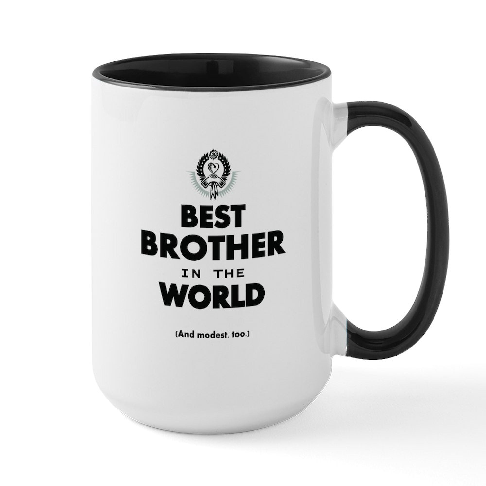 CafePress - The Best In The World Best Brother Mugs - 15 oz Ceramic ...