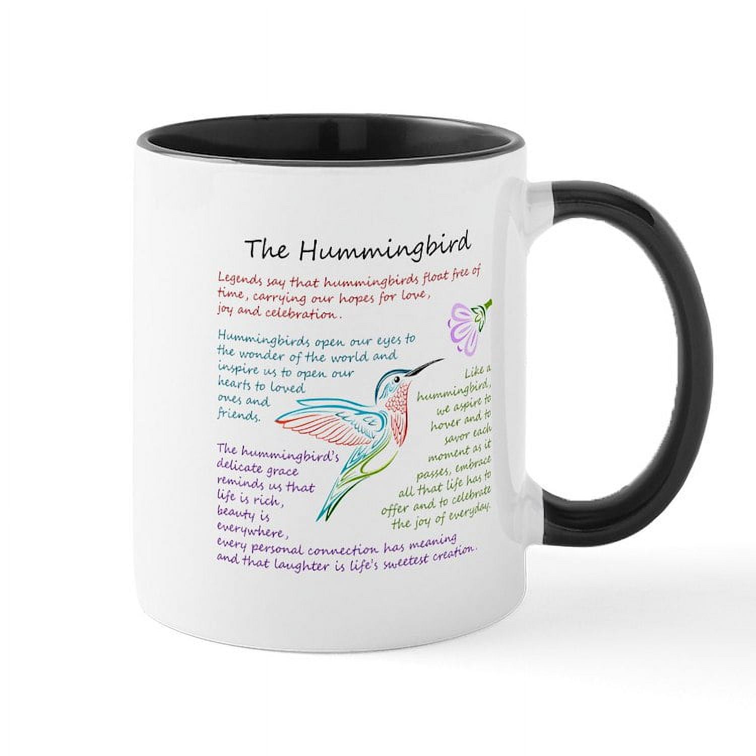 CafePress - The Hummingbird Mugs - 11 oz Ceramic Mug - Novelty Coffee ...