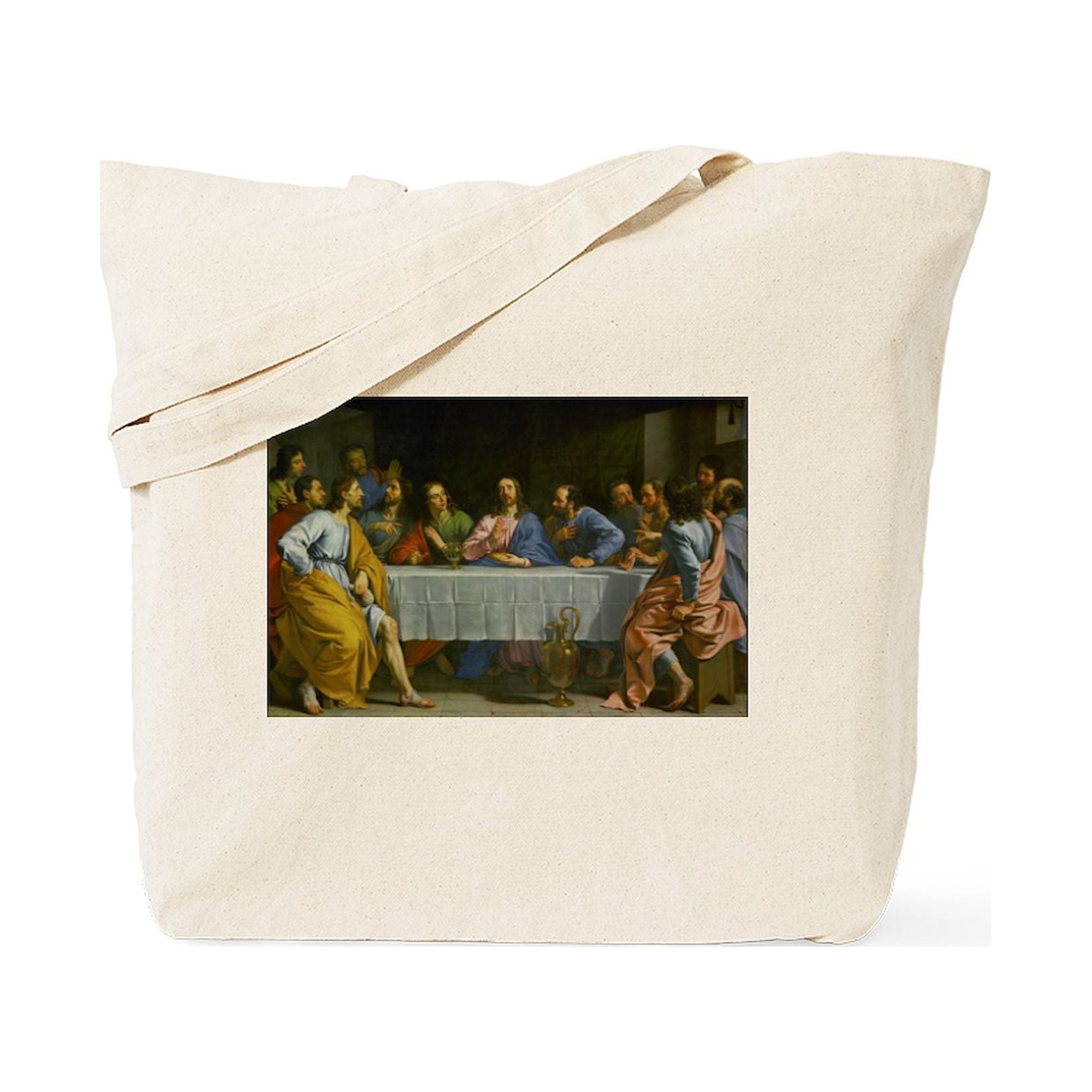 CafePress - The Last Supper Tote Bag - Natural Canvas Tote Bag, Cloth ...