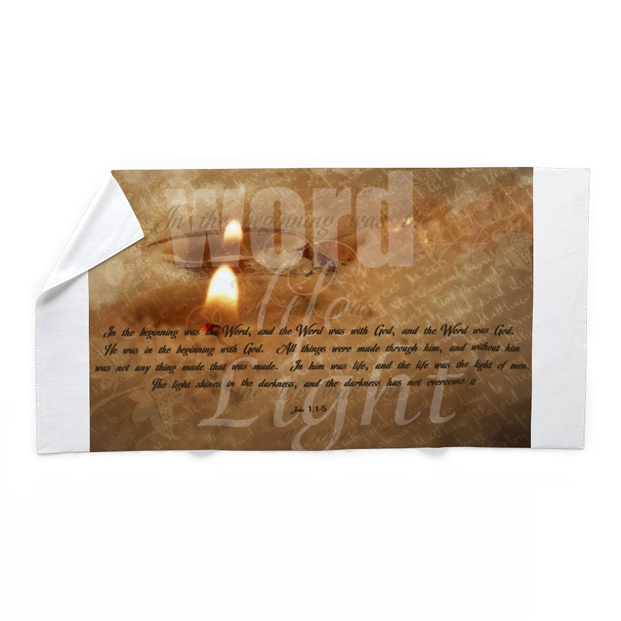 CafePress - The Light Of Men - Large Beach Towel, Soft 30"x60" Towel ...