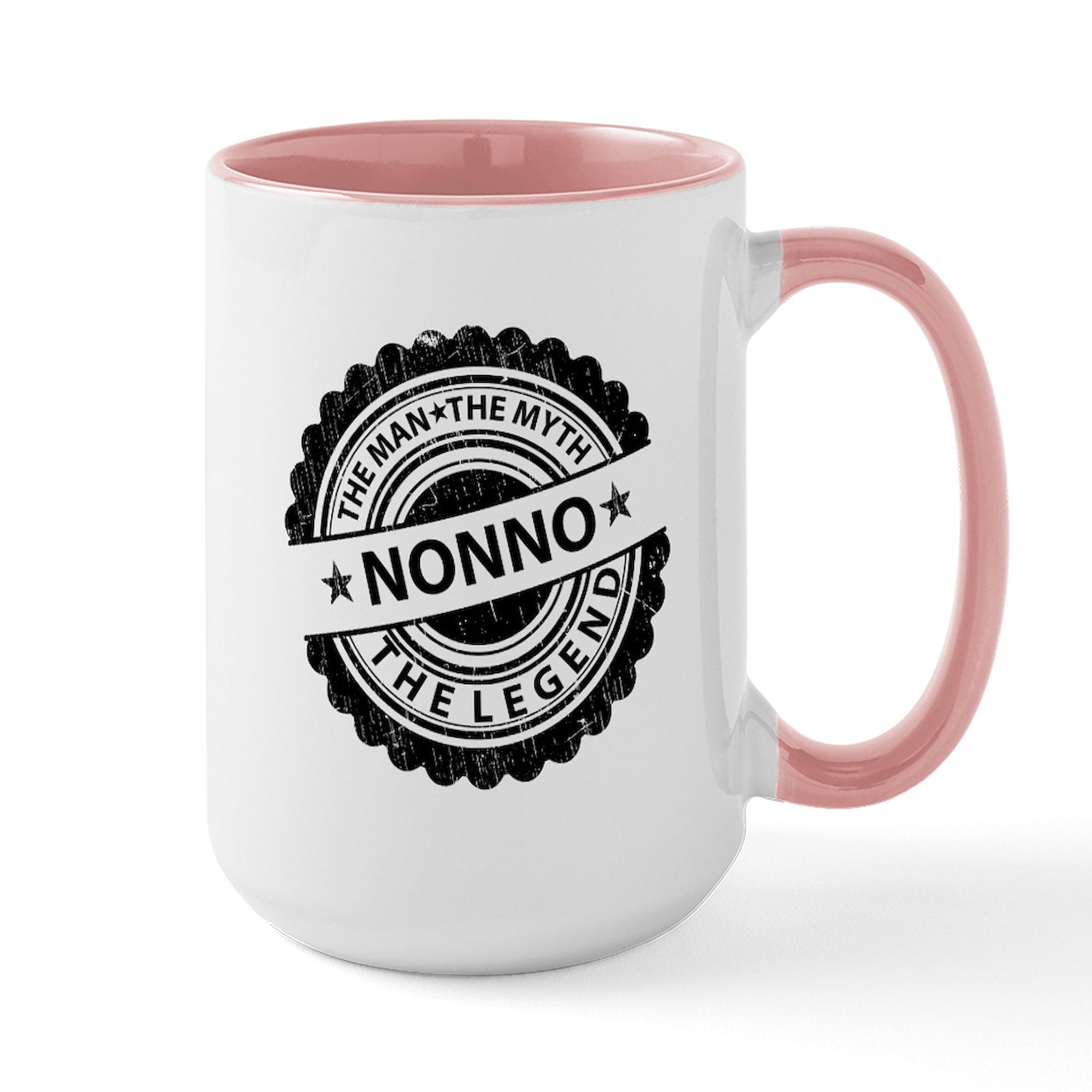 CafePress - The Man The Myth Nonno Mugs - 15 oz Ceramic Large White ...