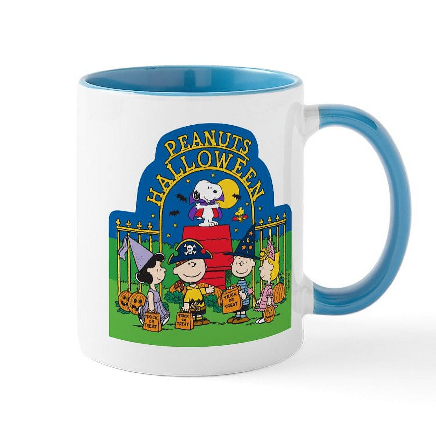 CafePress - The Peanuts Gang Halloween Mugs - 11 oz Ceramic Mug ...