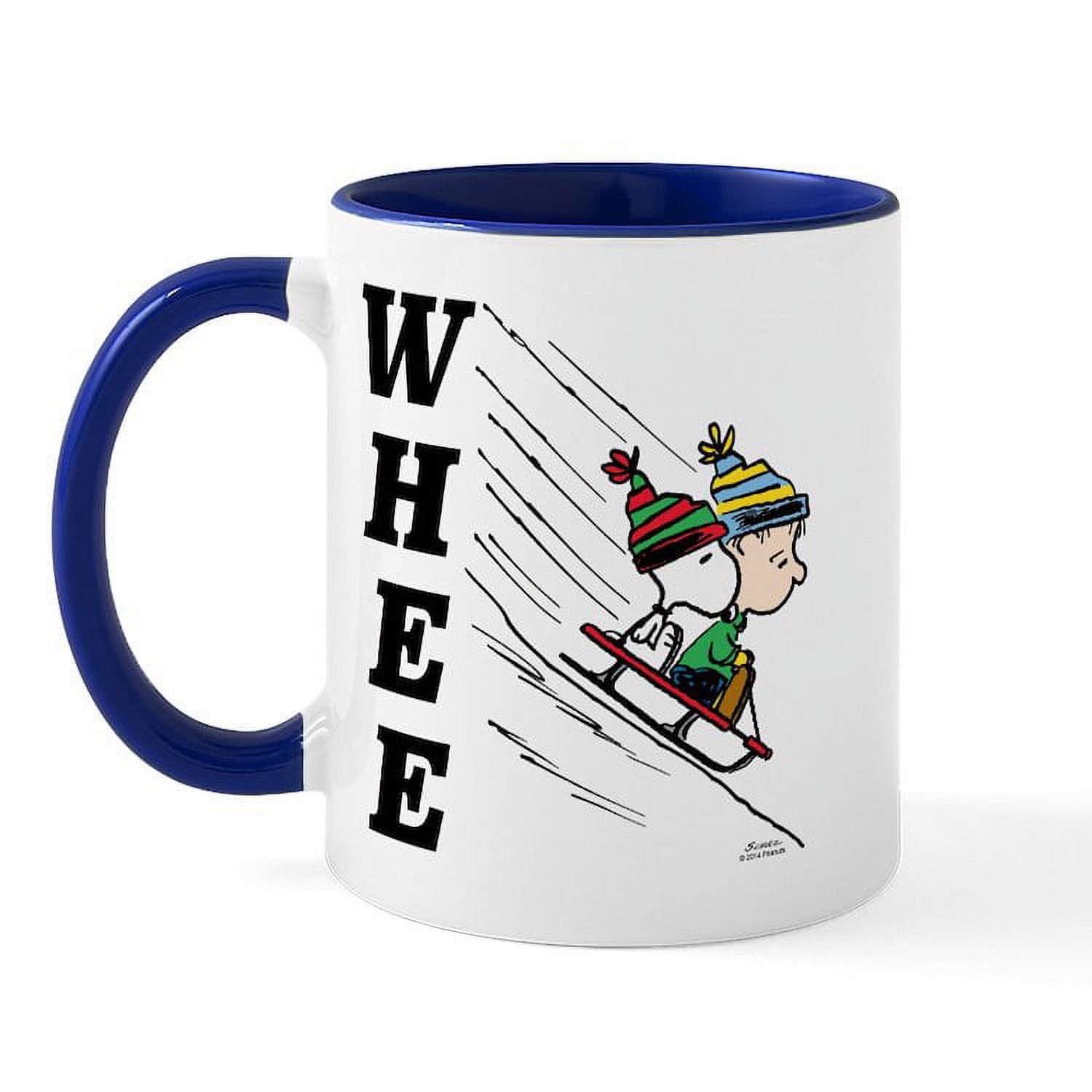 CafePress - The Peanuts Gang: Winter Fun Mug - 11 oz Ceramic Mug ...