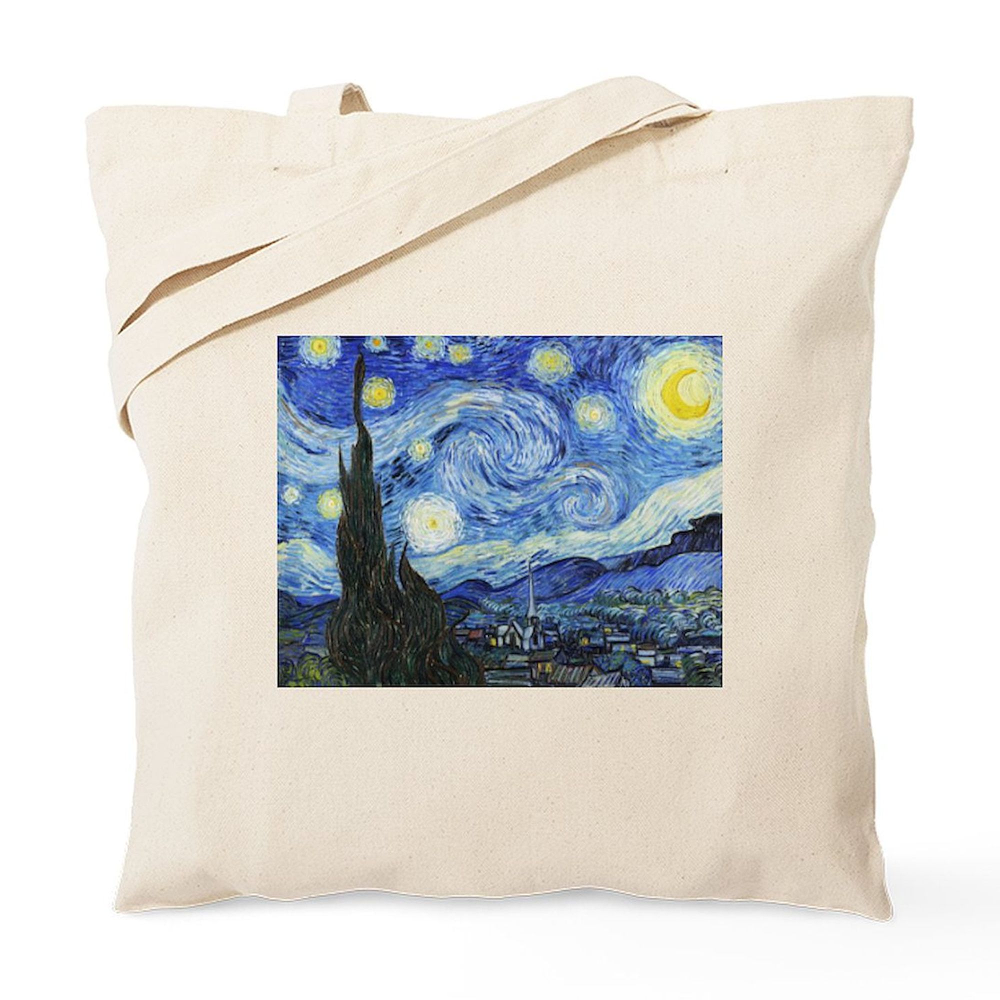 CafePress - The Starry Night By Vincent Van Gogh Tote Bag - Unisex ...