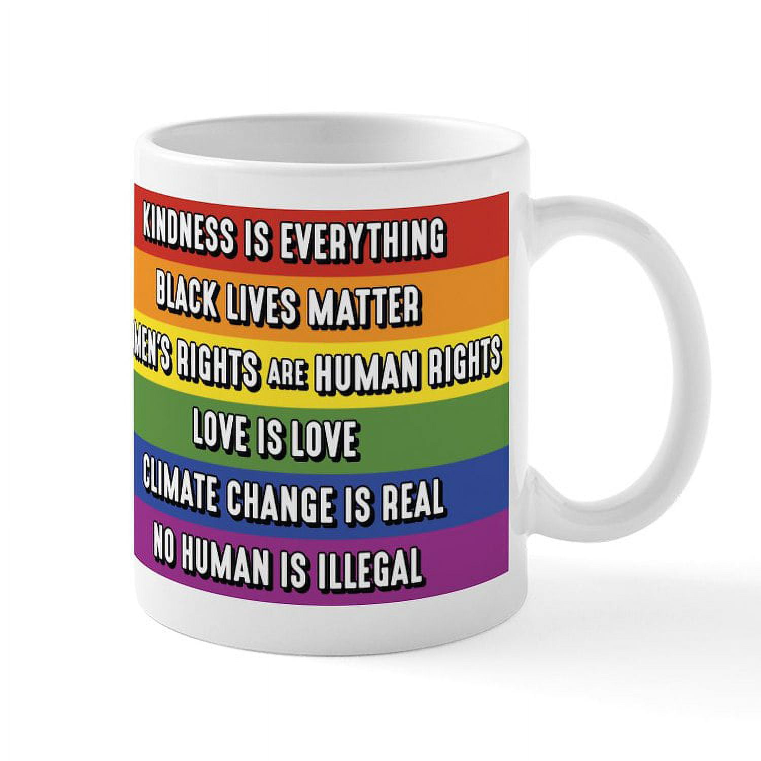 CafePress - The Truth Mugs - 11 oz Ceramic Mug - Novelty Coffee Tea Cup ...