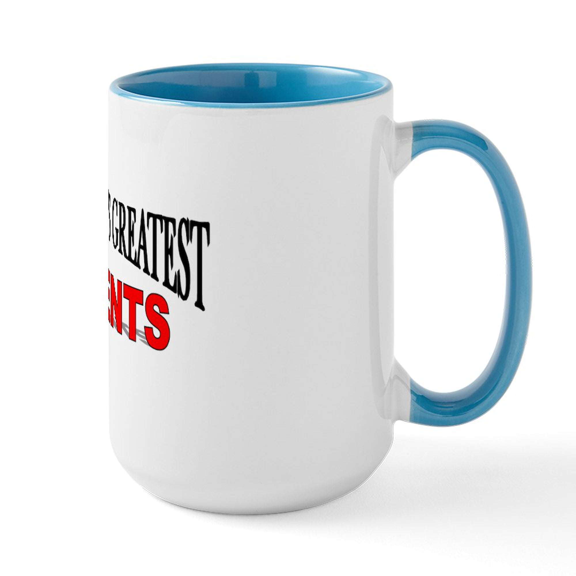 CafePress - The World's Greatest Parents Large Mug - 15 oz Ceramic ...