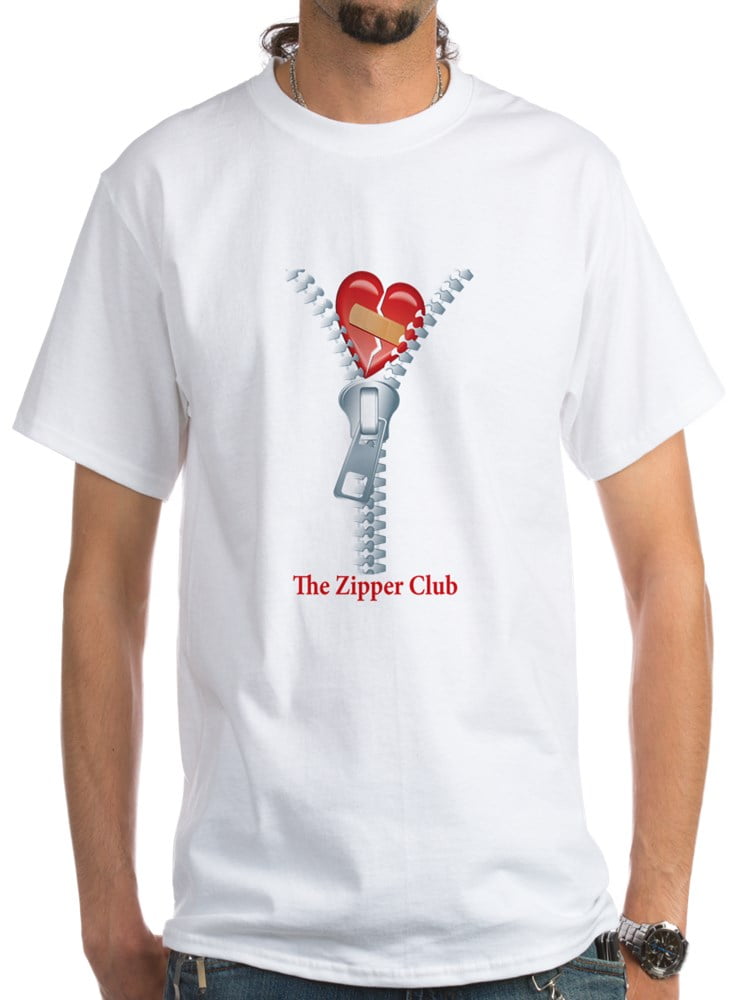 CafePress - The Zipper Club T Shirt - Men's Classic T-Shirts - Walmart.com
