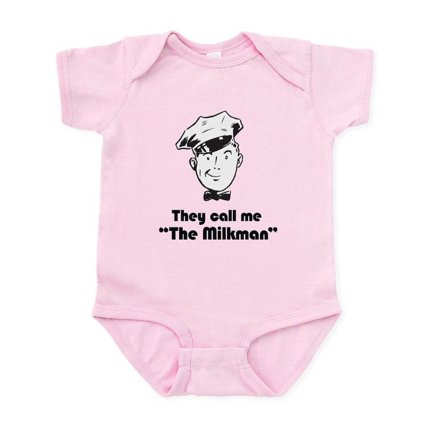 CafePress - They Call Me The Milkman Vint Infant Bodysuit - Baby Light ...