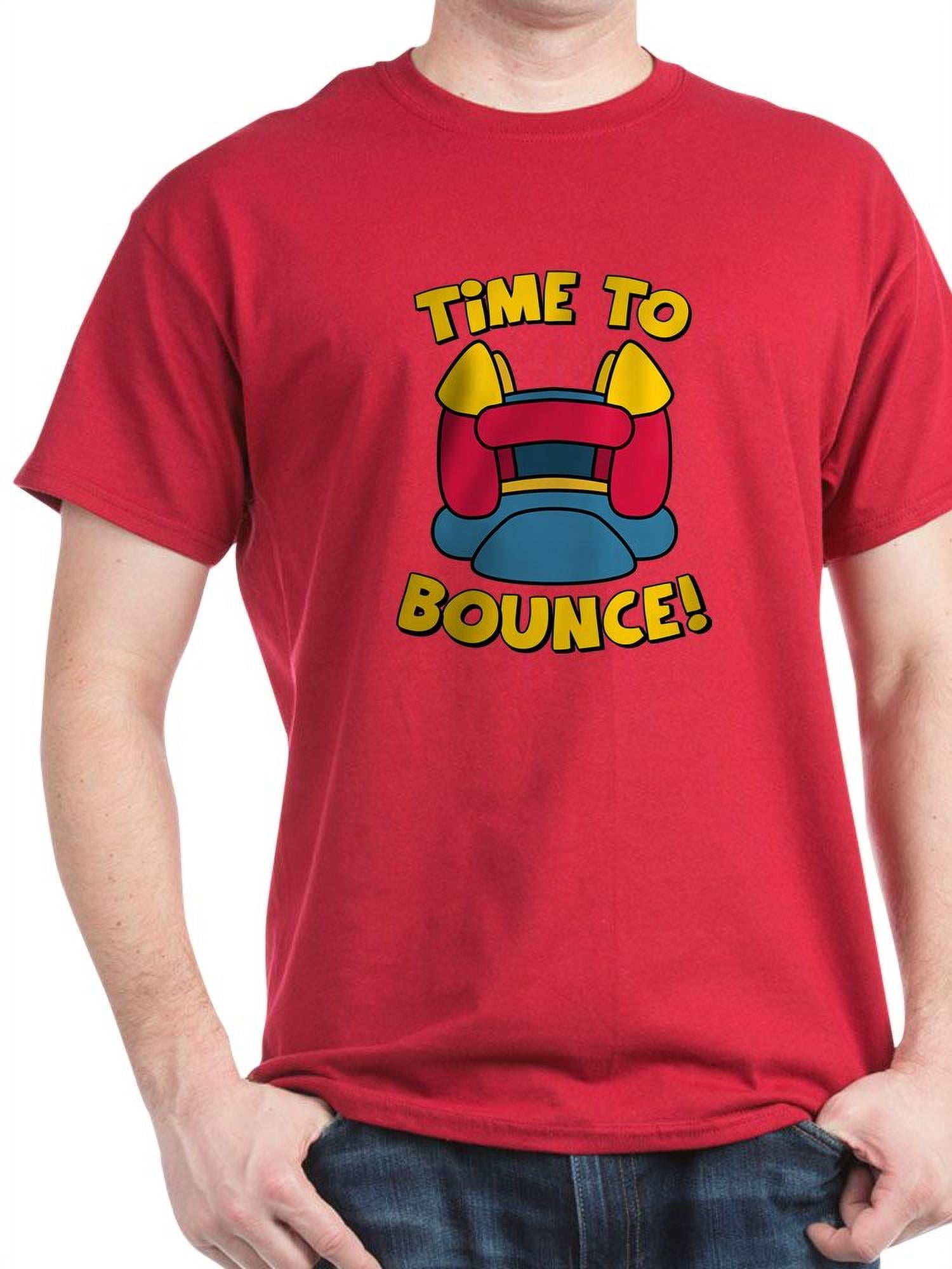 CafePress - Time To Bounce T Shirt - 100% Cotton T-Shirt - Walmart.com