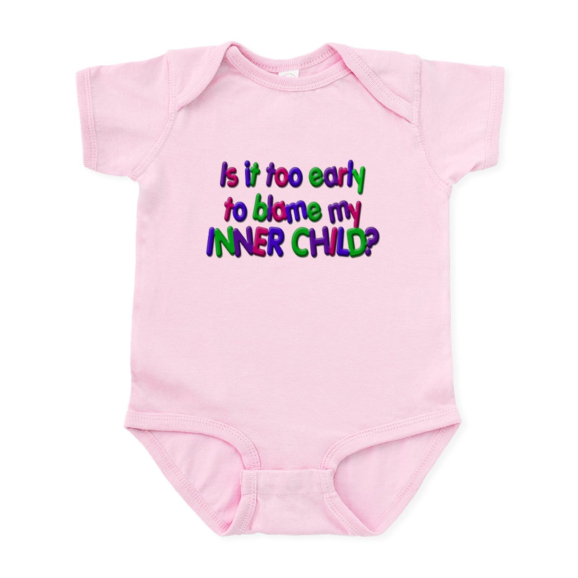 CafePress - Too Early To Blame My Inner C Infant Bodysuit - Baby Light ...