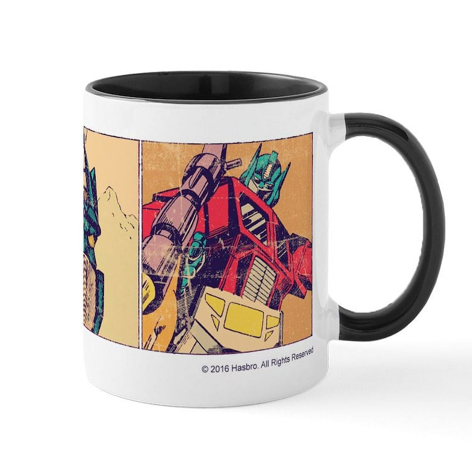CafePress - Transformers Optimus Prime Retro Mug - 11 oz Ceramic Mug ...