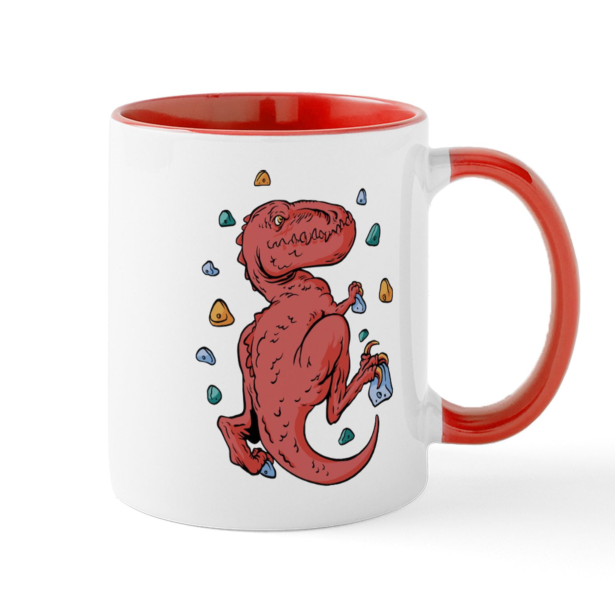 CafePress - Trex Indoor Rock Climbing Mugs - 11 oz Ceramic Mug ...
