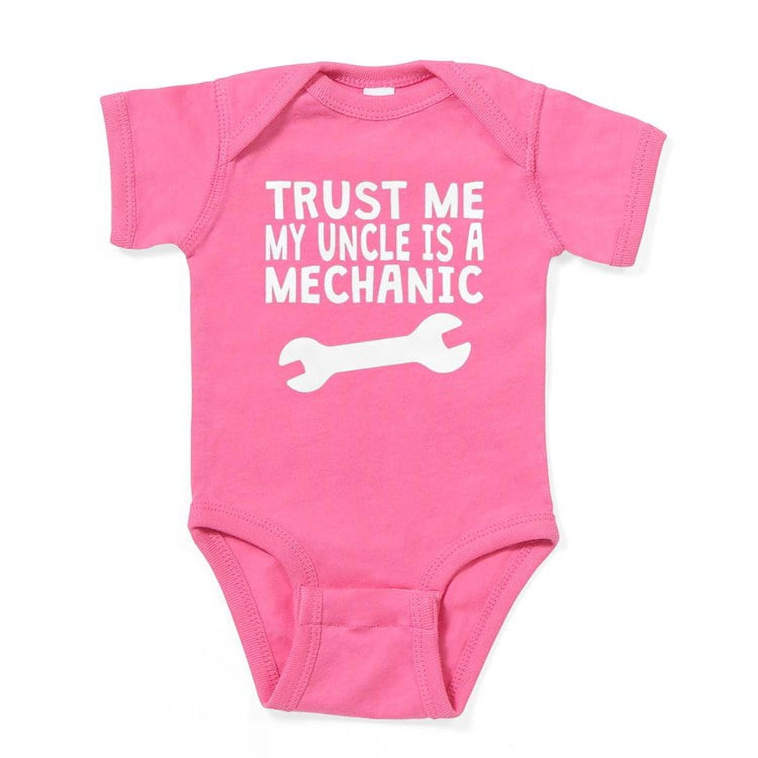 CafePress - Trust Me My Uncle Is A Mechanic - Cute Infant Bodysuit Baby ...