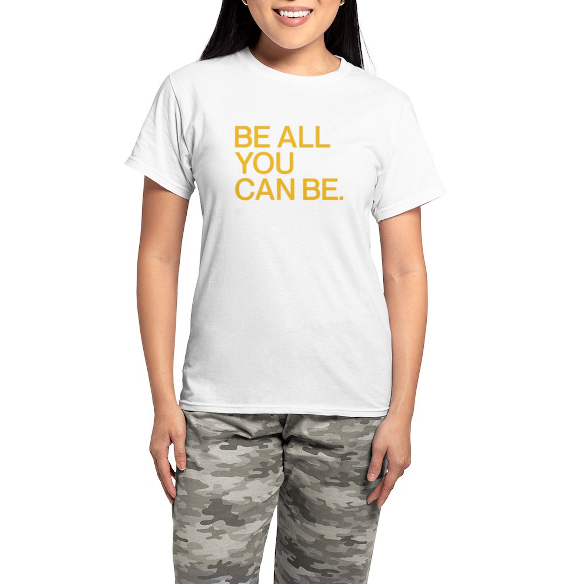 CafePress - U.S. Army® Gold Tagline Pajamas - Women's Short Sleeve ...