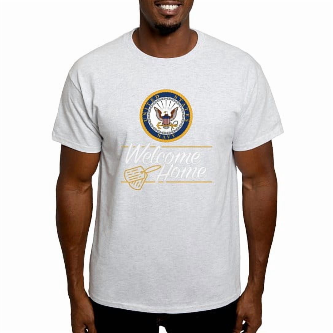 CafePress - U.S. Navy Welcome Home Dark T Shirt - Men's Classic Cotton ...