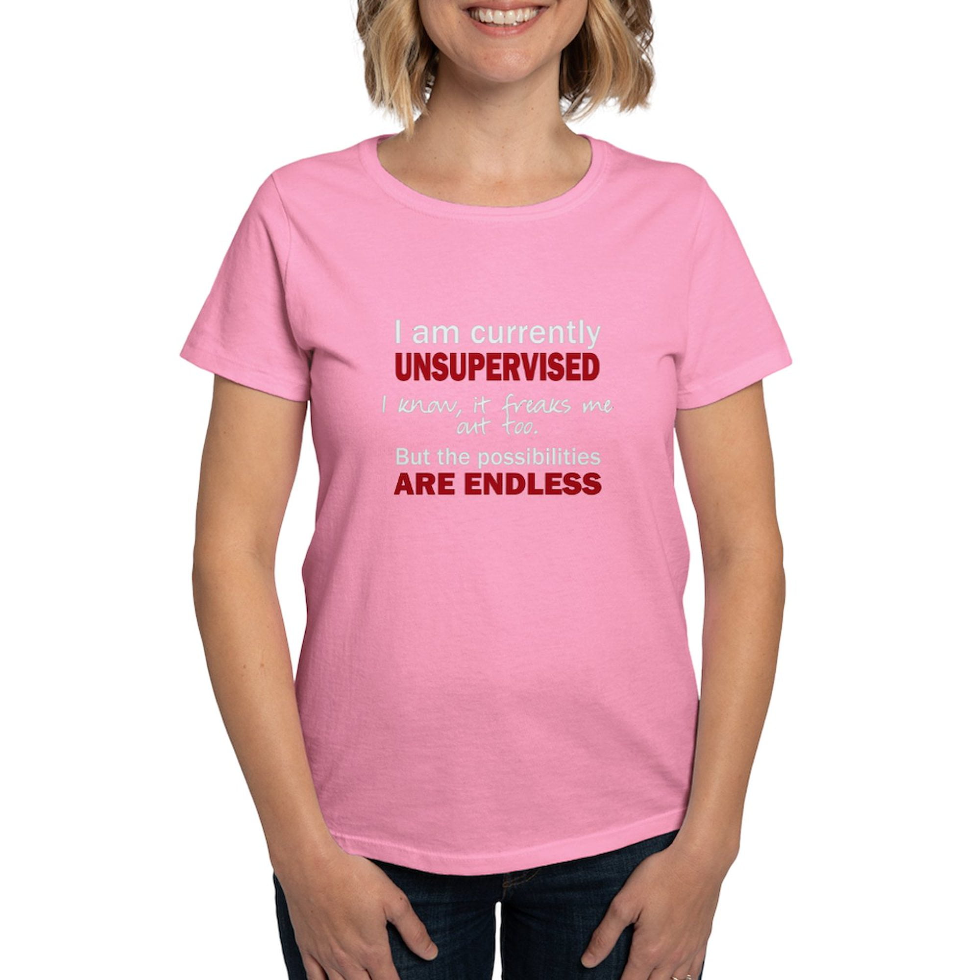 CafePress - UNSUPERVISED T Shirt - Women's Traditional Fit Dark T-Shirt ...