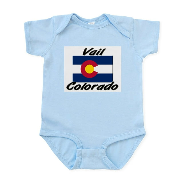CafePress - Vail Colorado Infant Bodysuit - Baby Light Bodysuit, Size Newborn - 24 Months ...