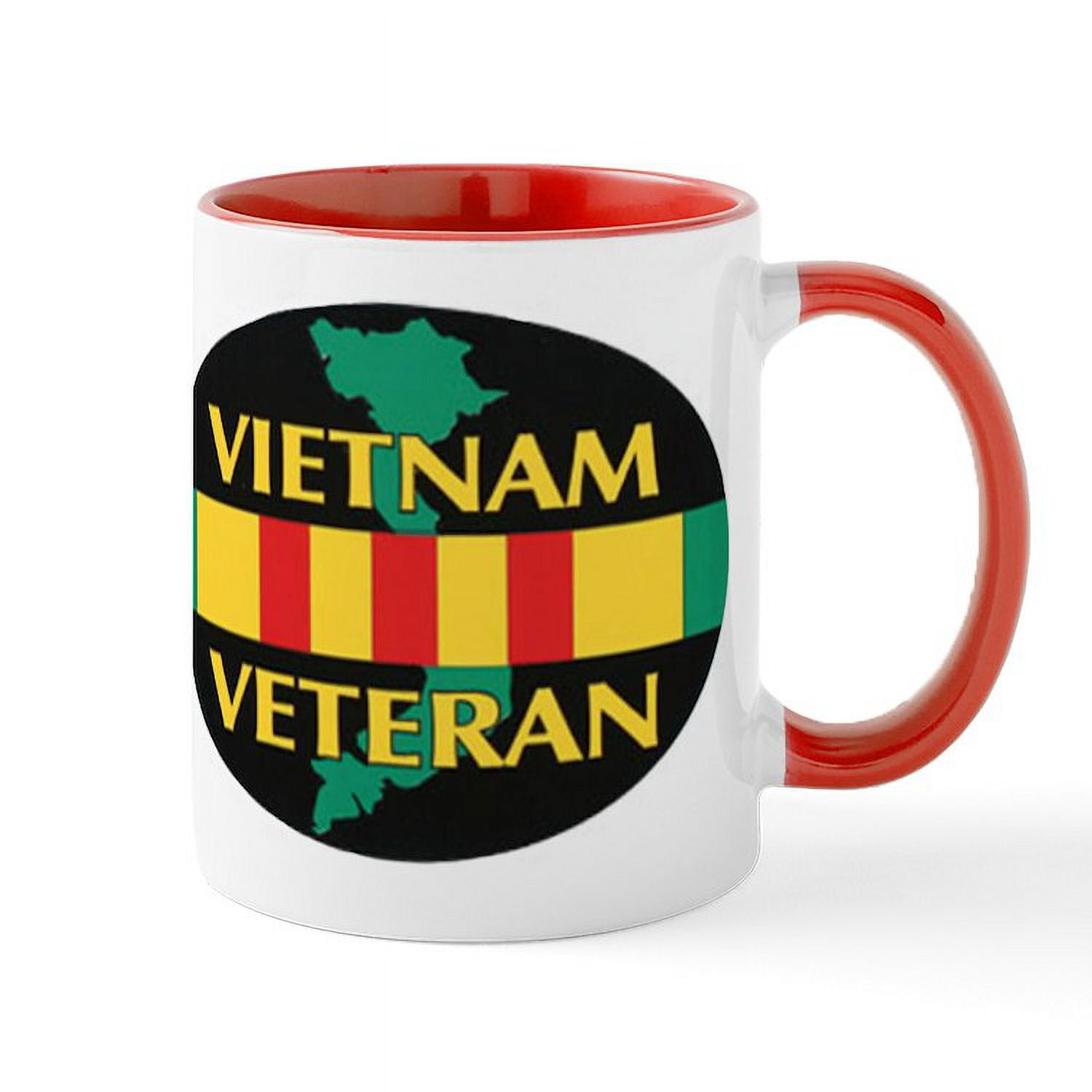 CafePress - Vietnam Veteran Mug - 11 oz Ceramic Mug - Novelty Coffee ...