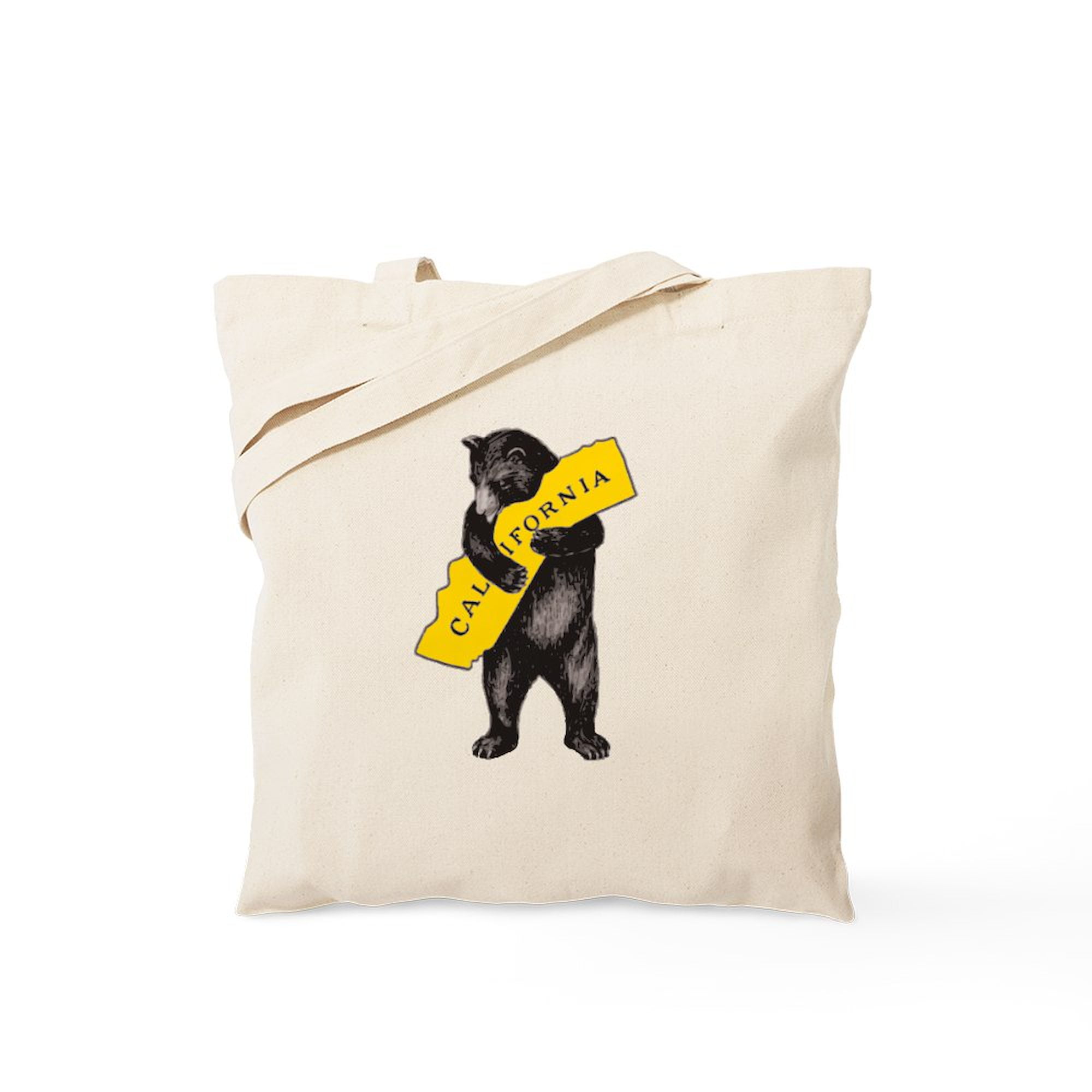 CafePress - Vintage California Bear Hug Illustration Tote Bag - Unisex ...