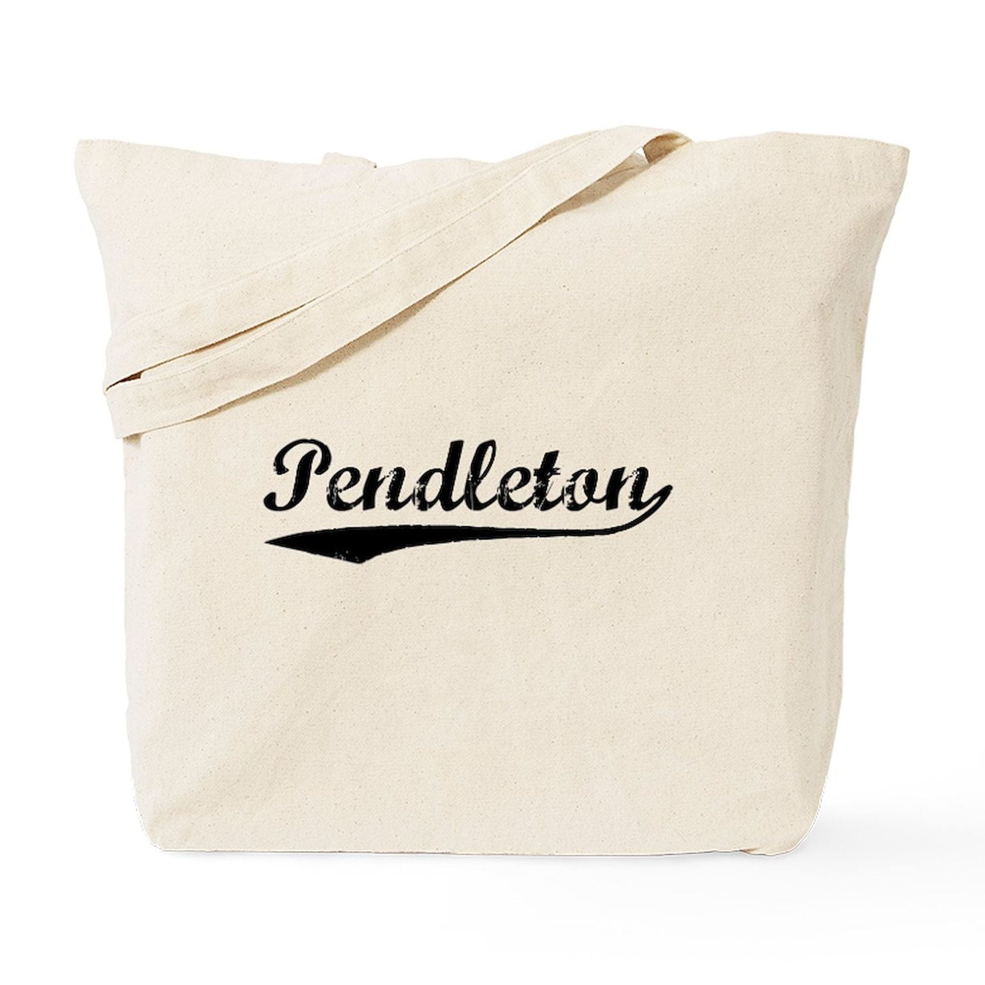 CafePress - Vintage Pendleton (Black) Tote Bag - Unisex Canvas Tote Bag ...