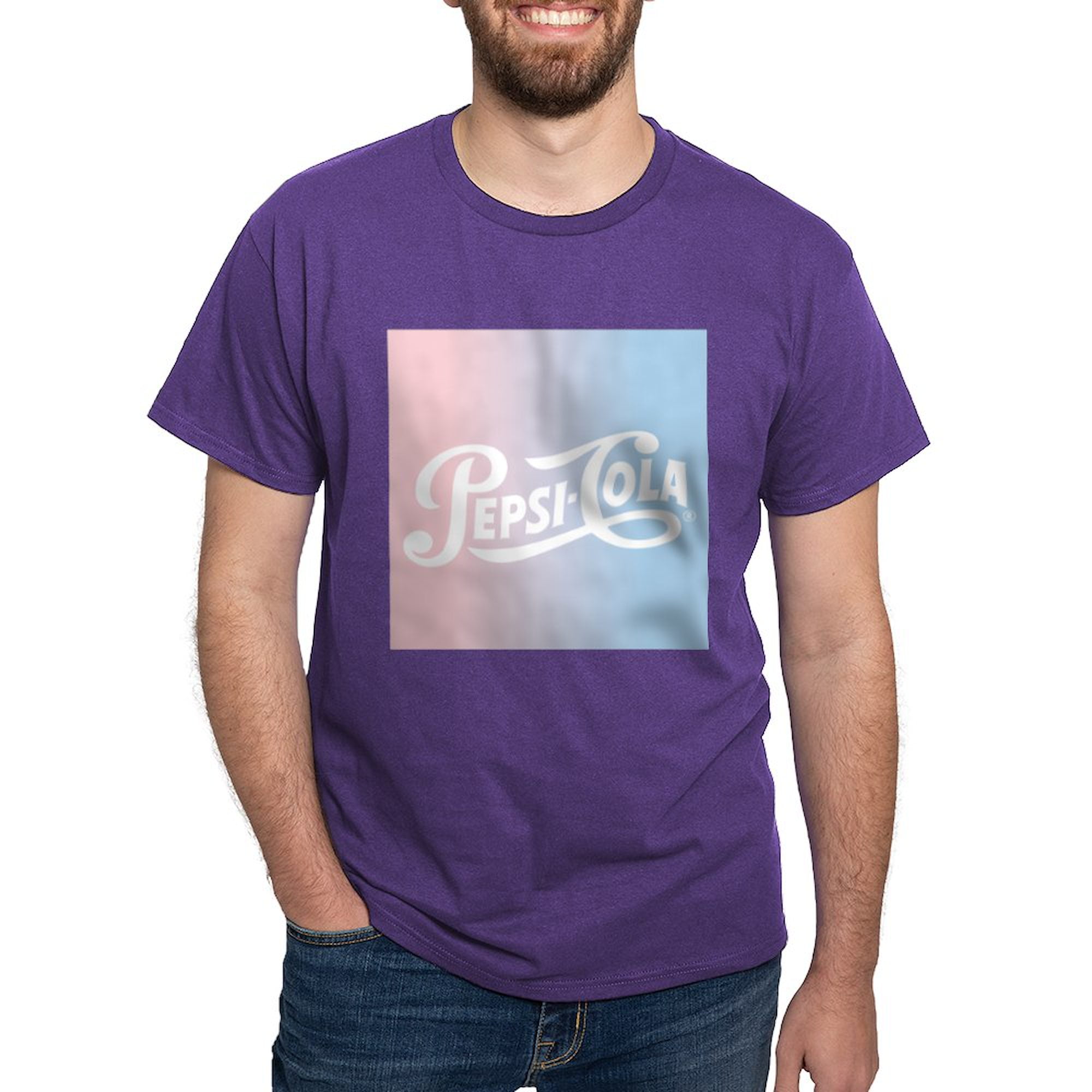 CafePress - Vintage Pepsi Logo Gradient Men's Value T Shirt - Men's ...