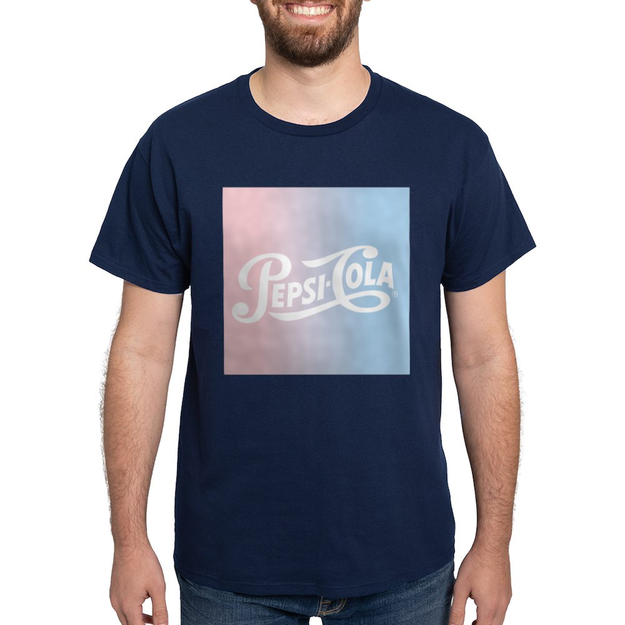 CafePress - Vintage Pepsi Logo Gradient Men's Value T Shirt - Men's ...