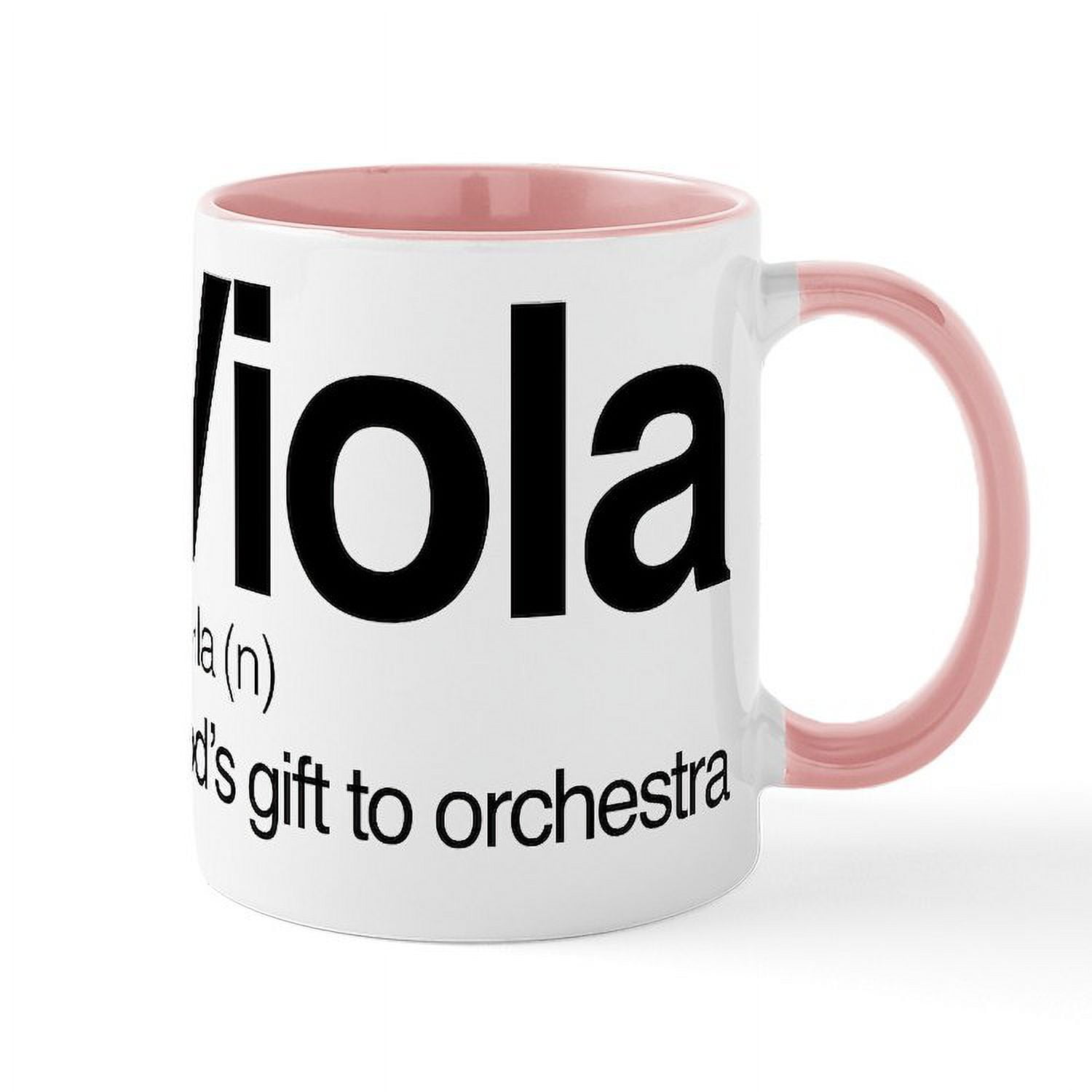 CafePress - Viola Definition - 11 oz Ceramic Mug - Novelty Coffee Tea ...