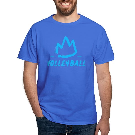 CafePress - Volleyball Is King Men's Value T Shirt - Men's Classic ...