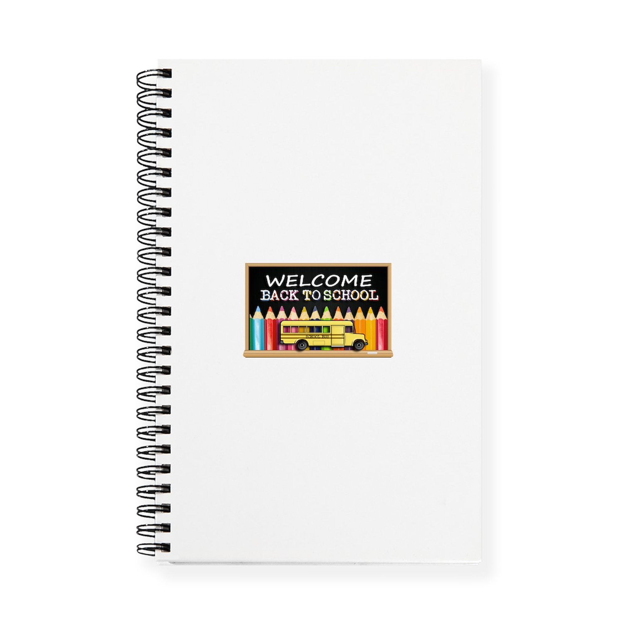 CafePress - WELCOME BACK TO SCHOOL BUS Journal - Spiral Bound Journal ...