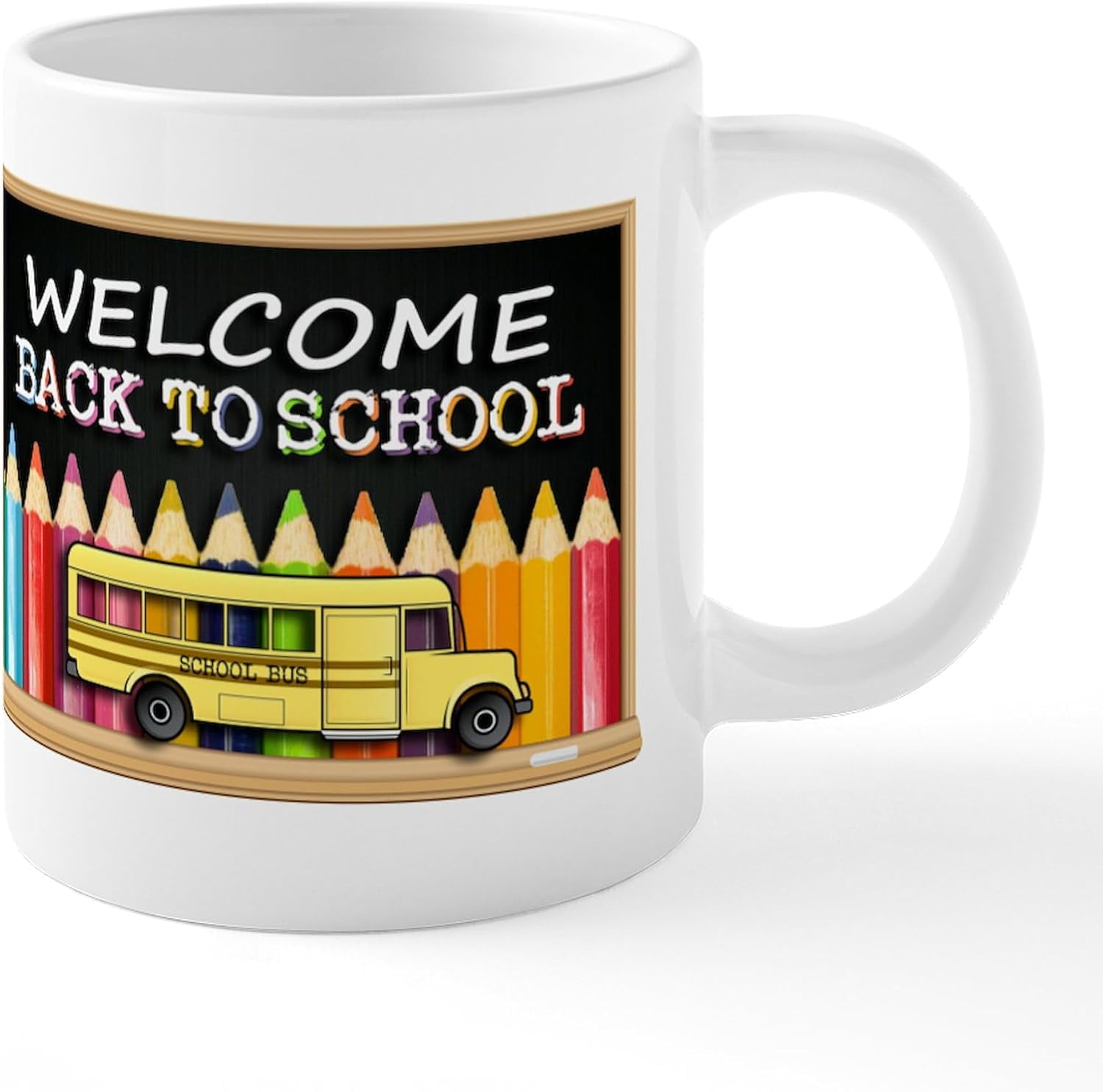CafePress WELCOME BACK TO SCHOOL BUS Mugs - Walmart.com