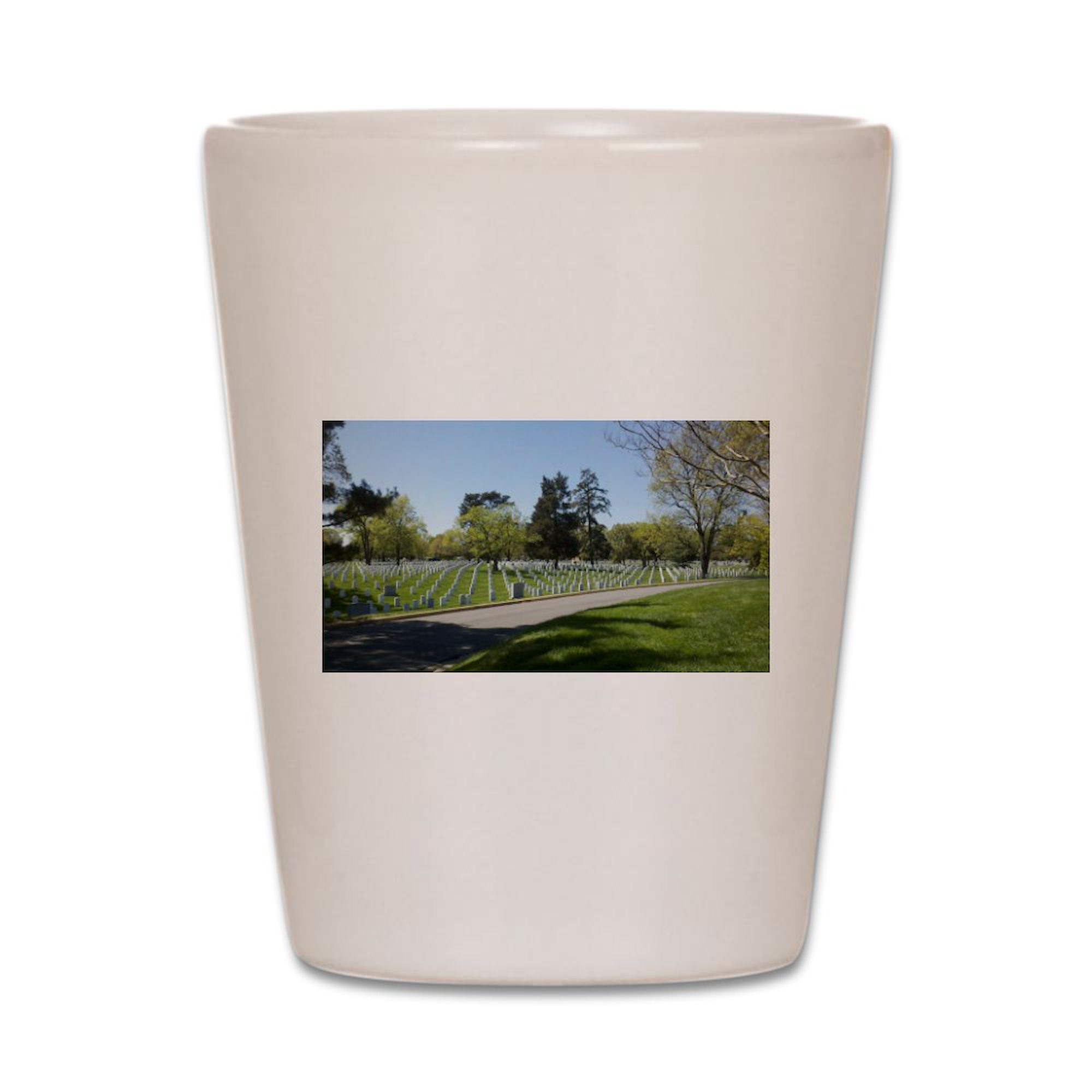 CafePress - Washington DC Arlington - White Shot Glass, Unique and ...