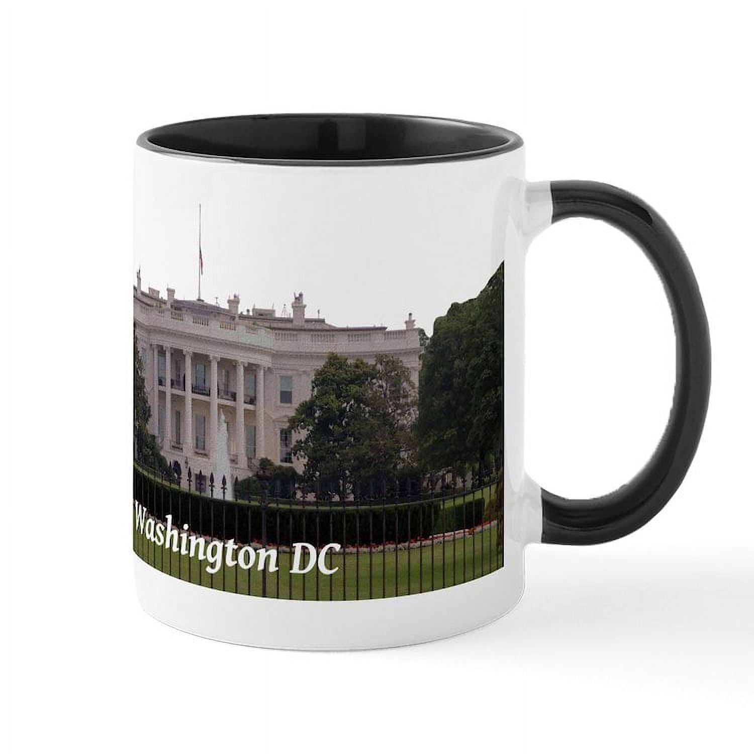CafePress - Washington DC Mug - 11 oz Ceramic Mug - Novelty Coffee Tea ...