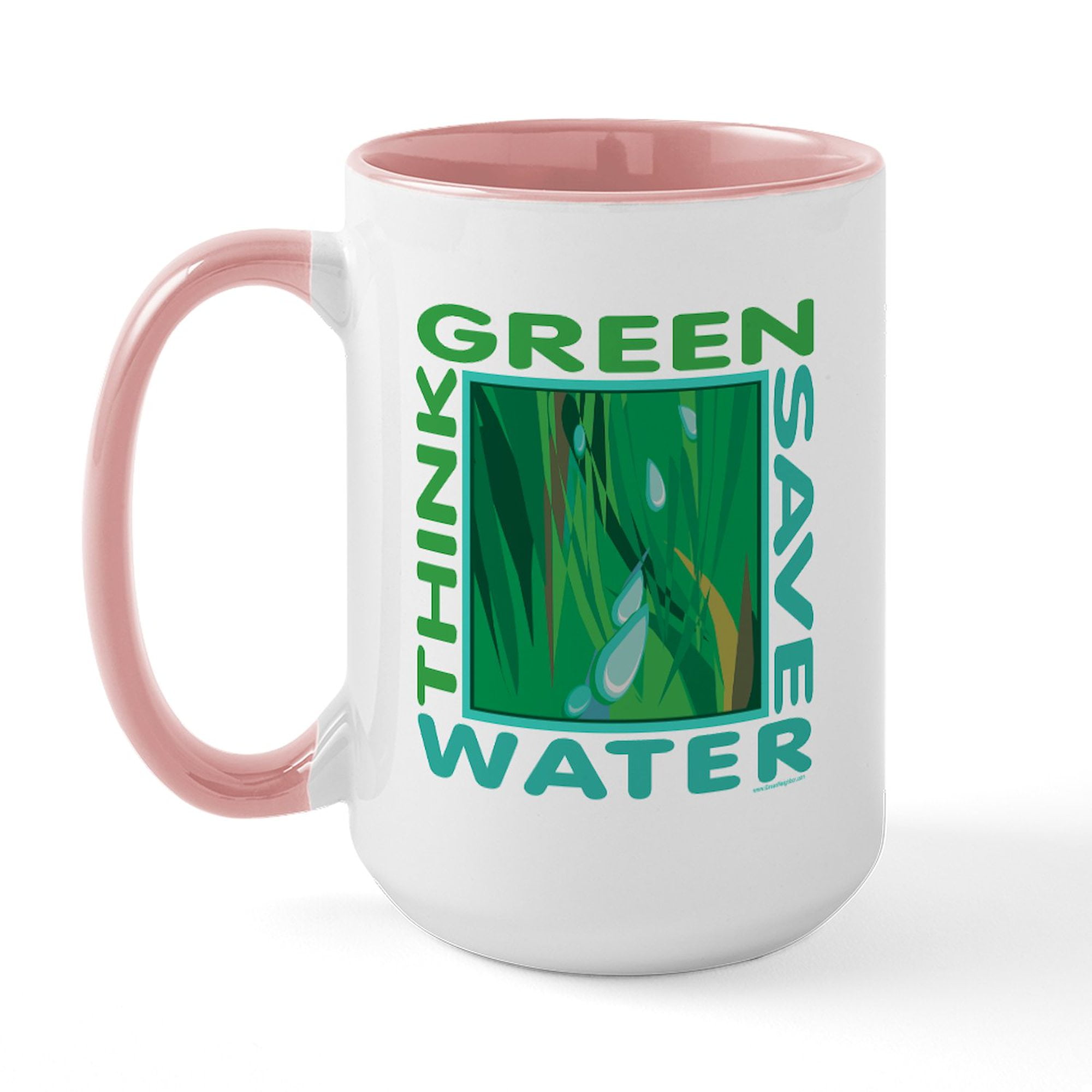 CafePress - Water Conservation Large Mug - 15 oz Ceramic Large White ...