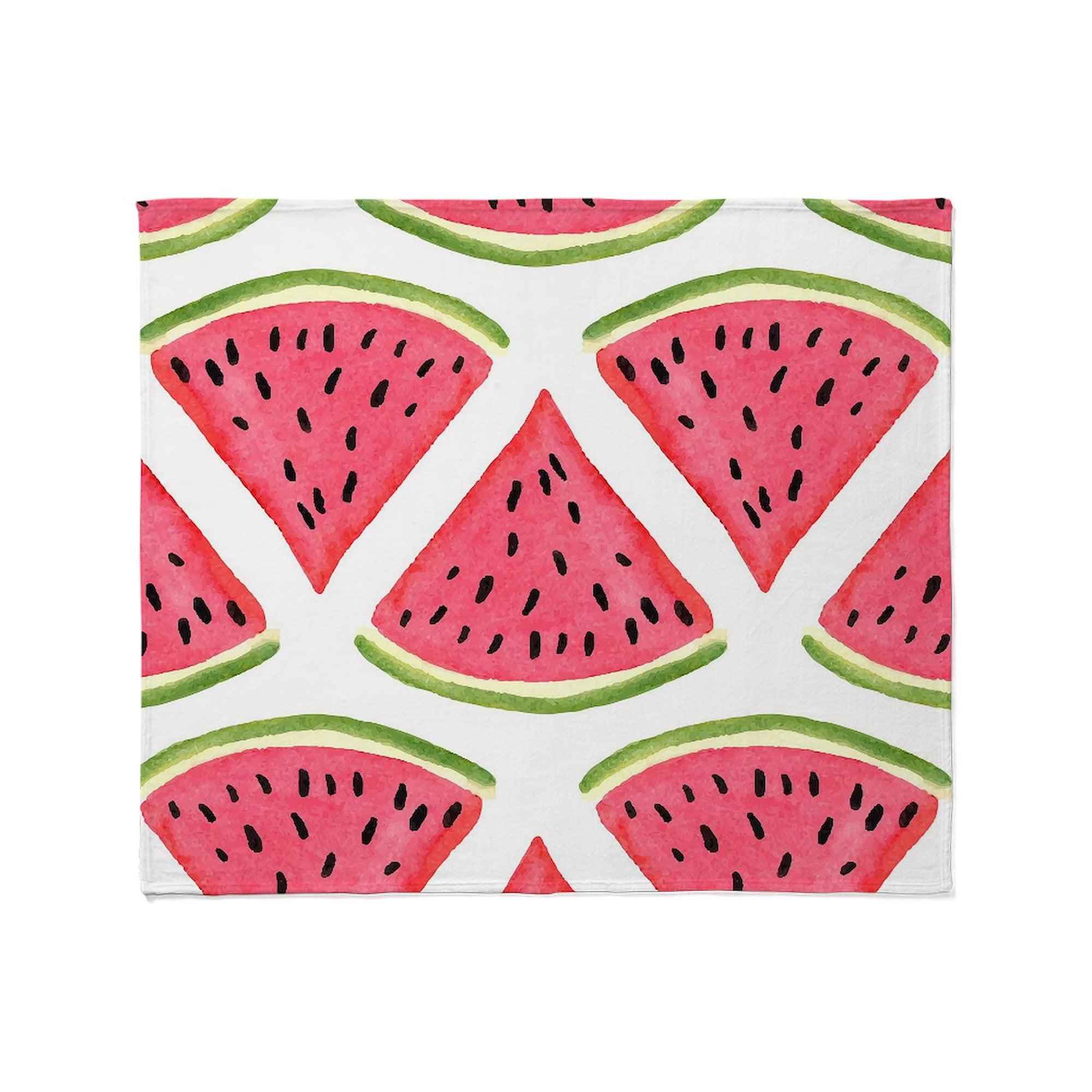CafePress - Watermelon Throw Blanket - Soft Fleece Throw Blanket, 50 ...